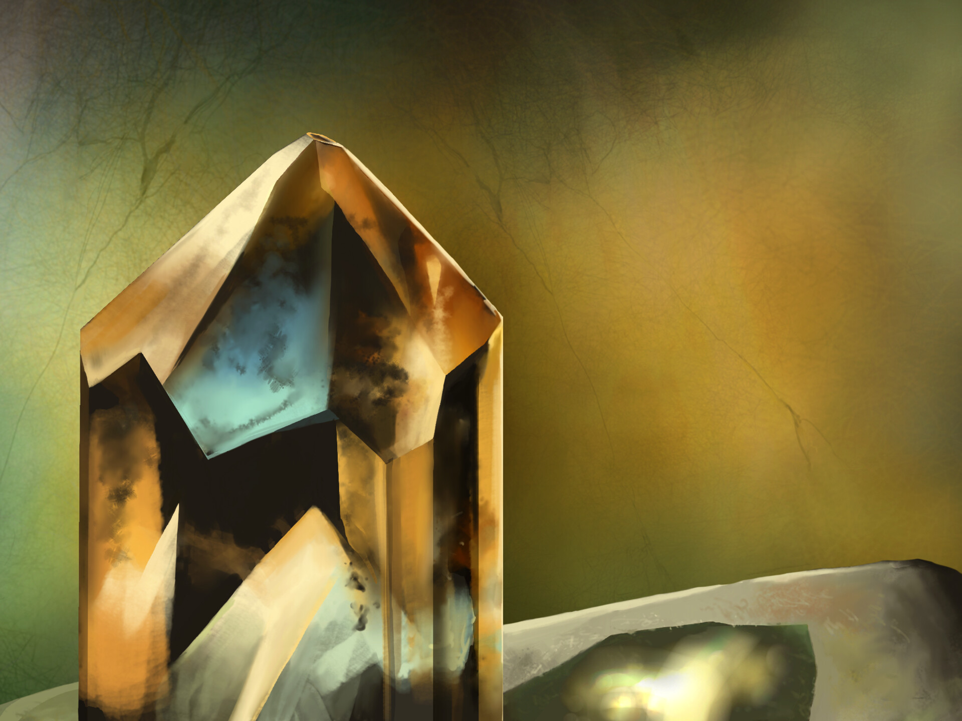 ArtStation - Crystal study