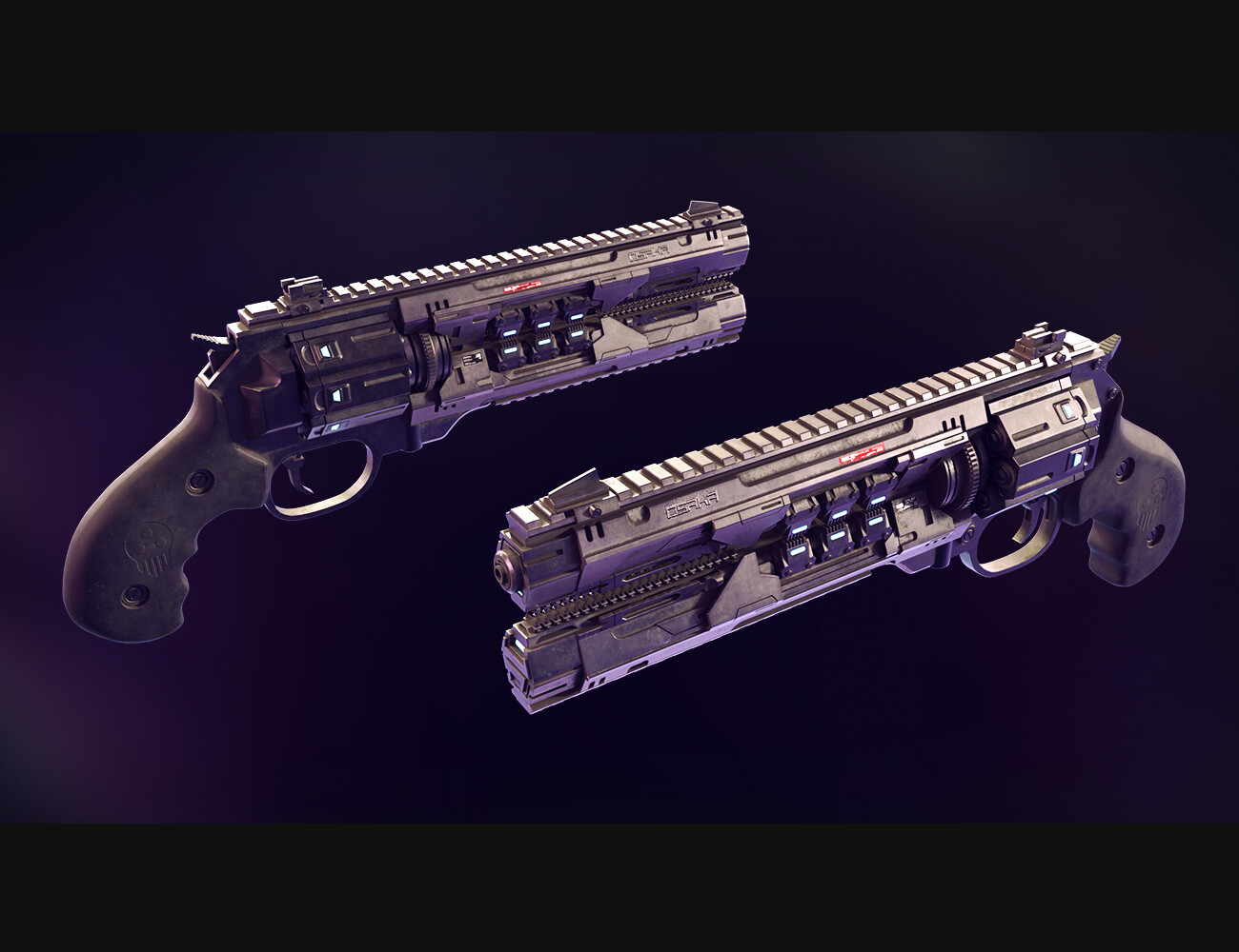 ArtStation - Cyberpunk Revolver