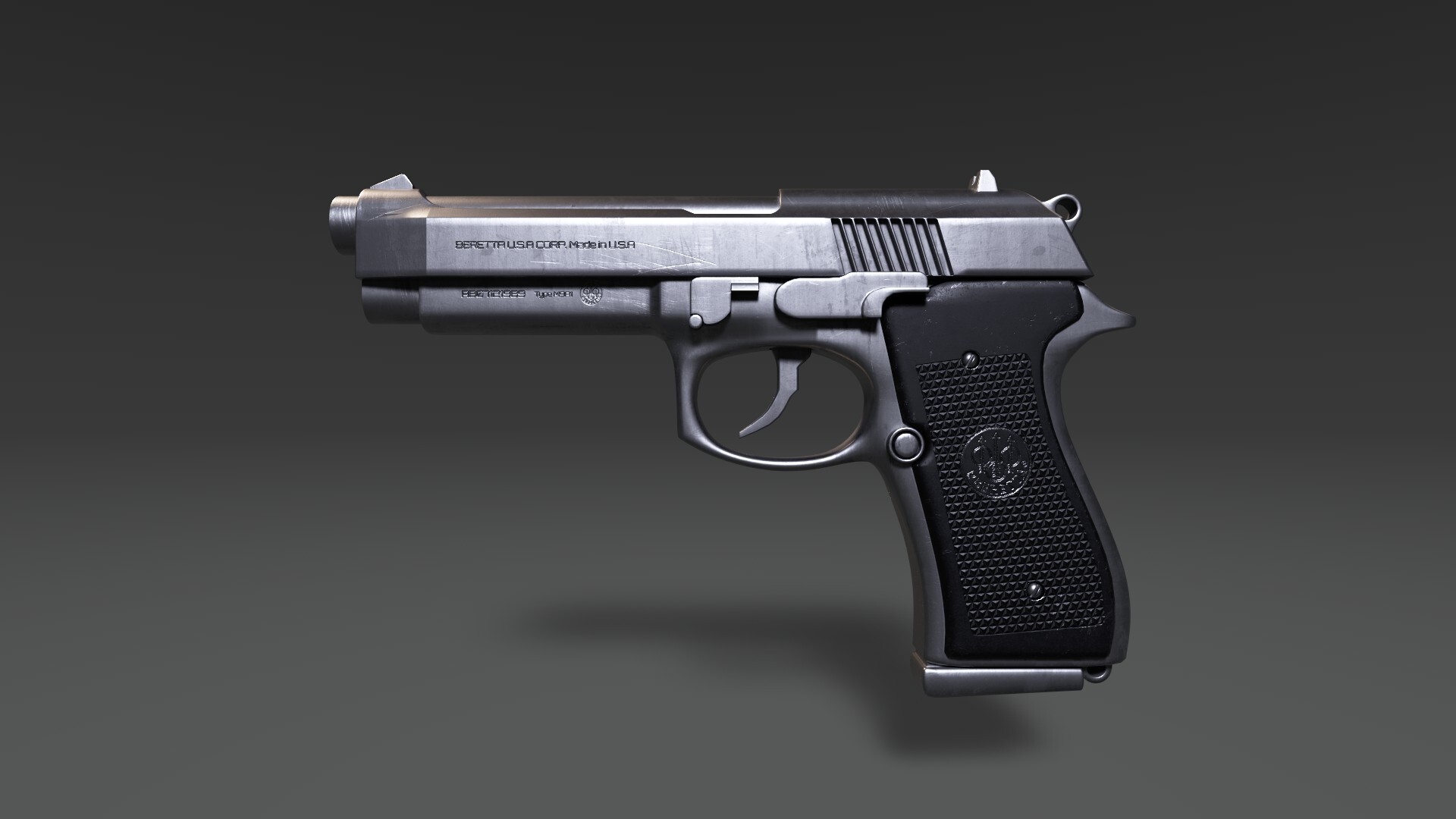 ArtStation - Beretta 92FS