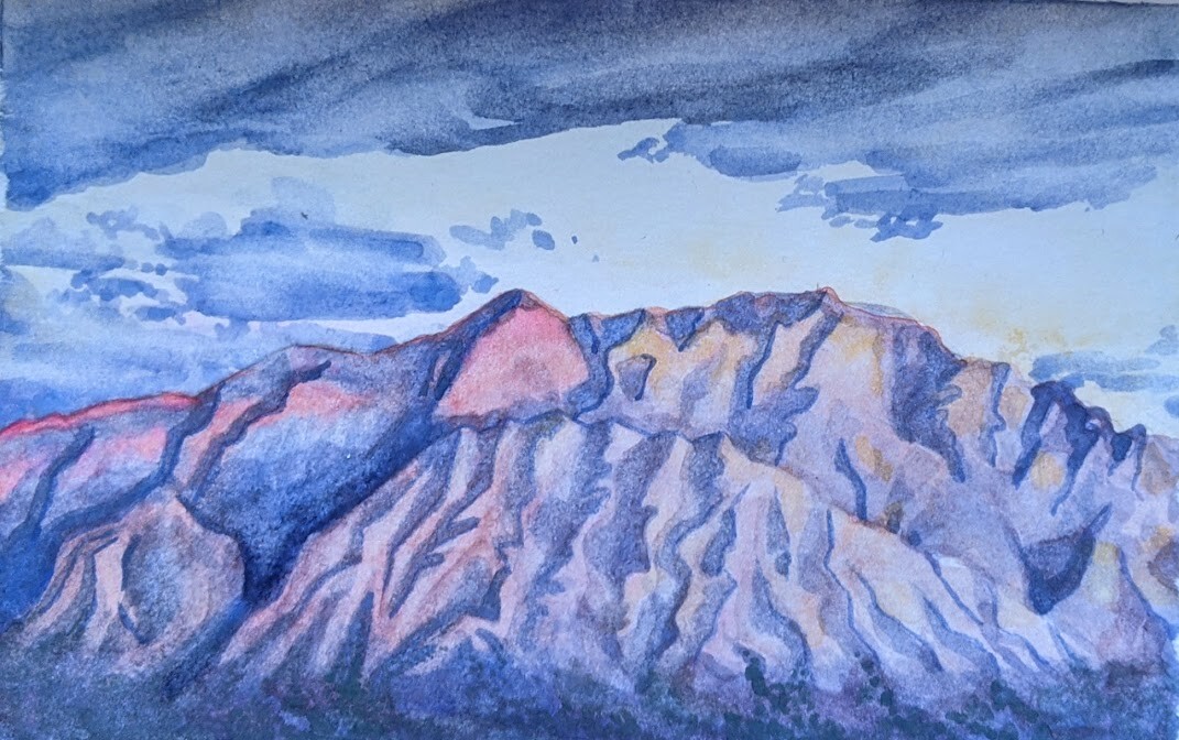 ArtStation - Sandia Mountains