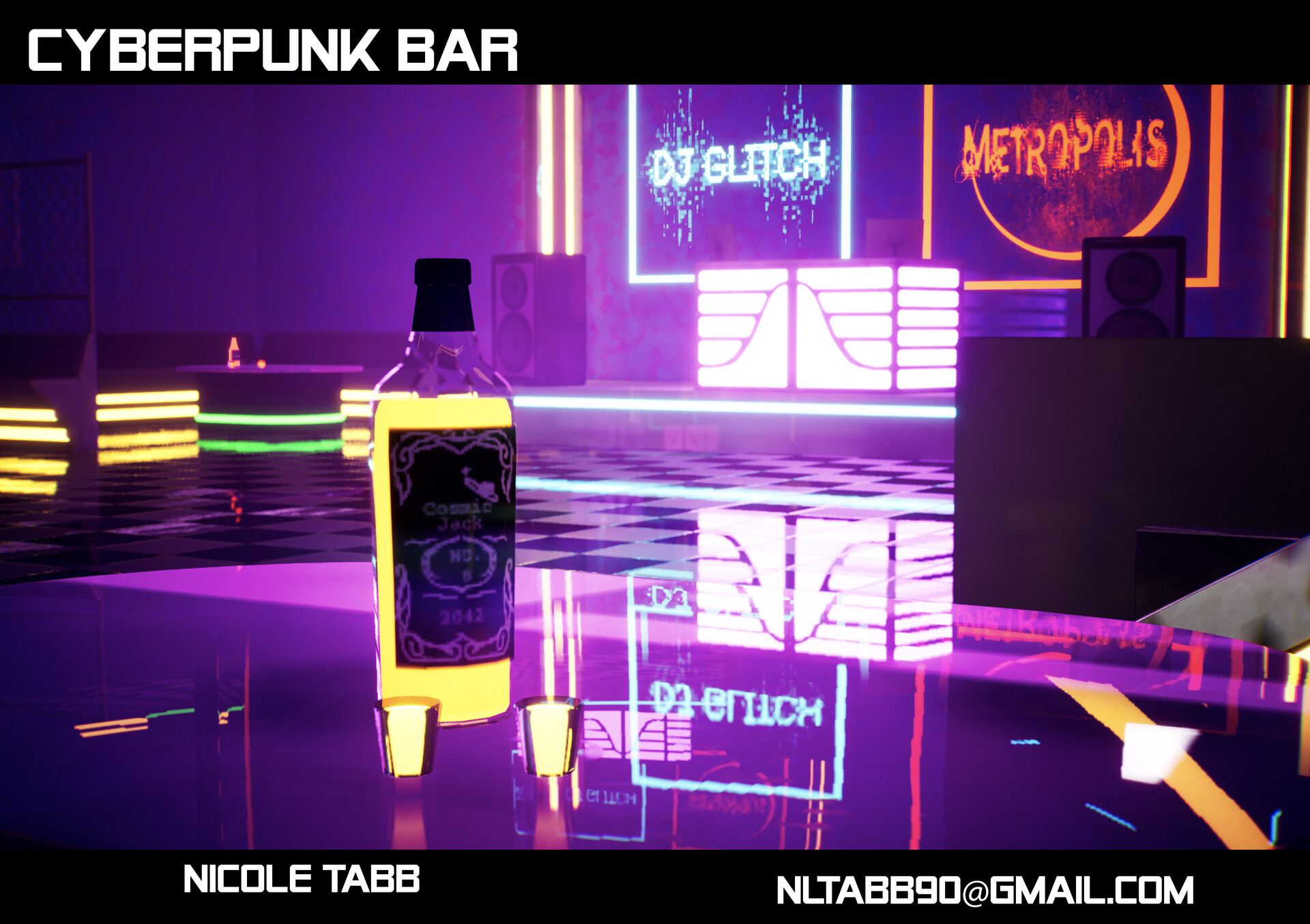 ArtStation - Cyberpunk Bar
