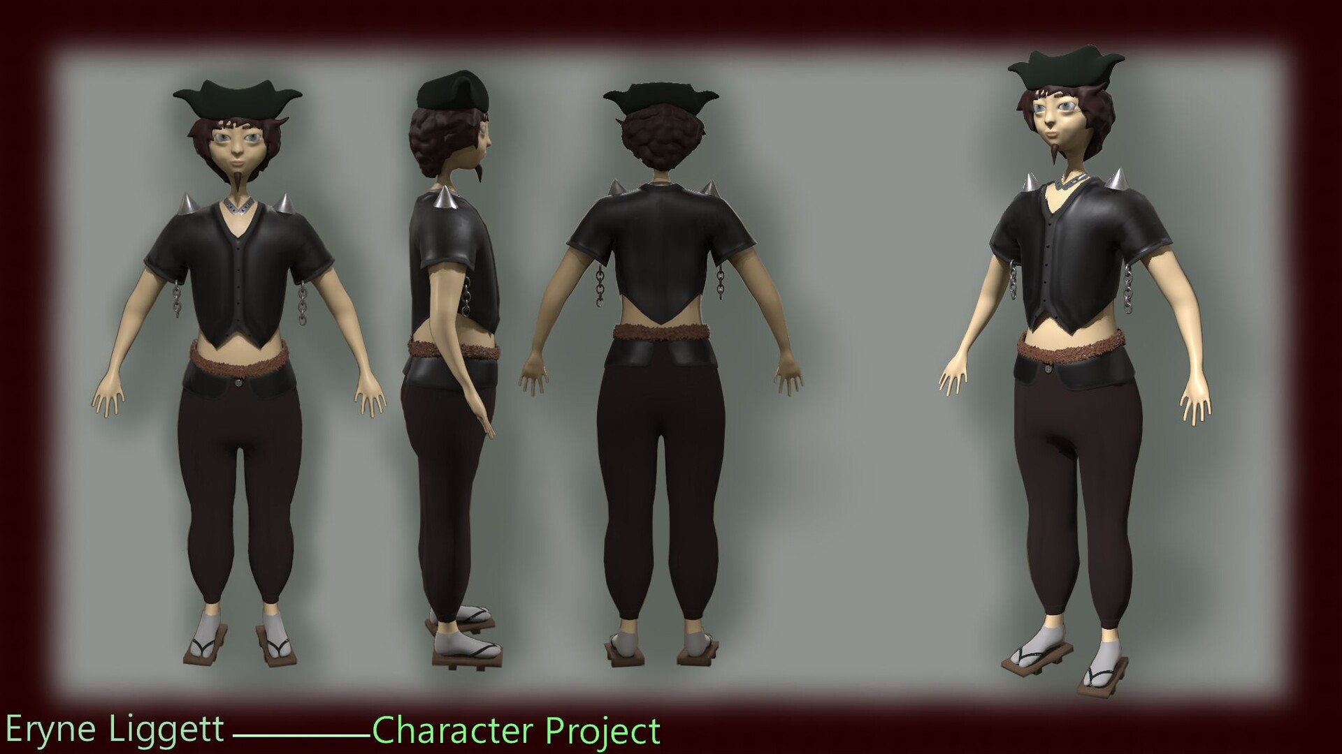 Eryne Liggett - Wizzard character project