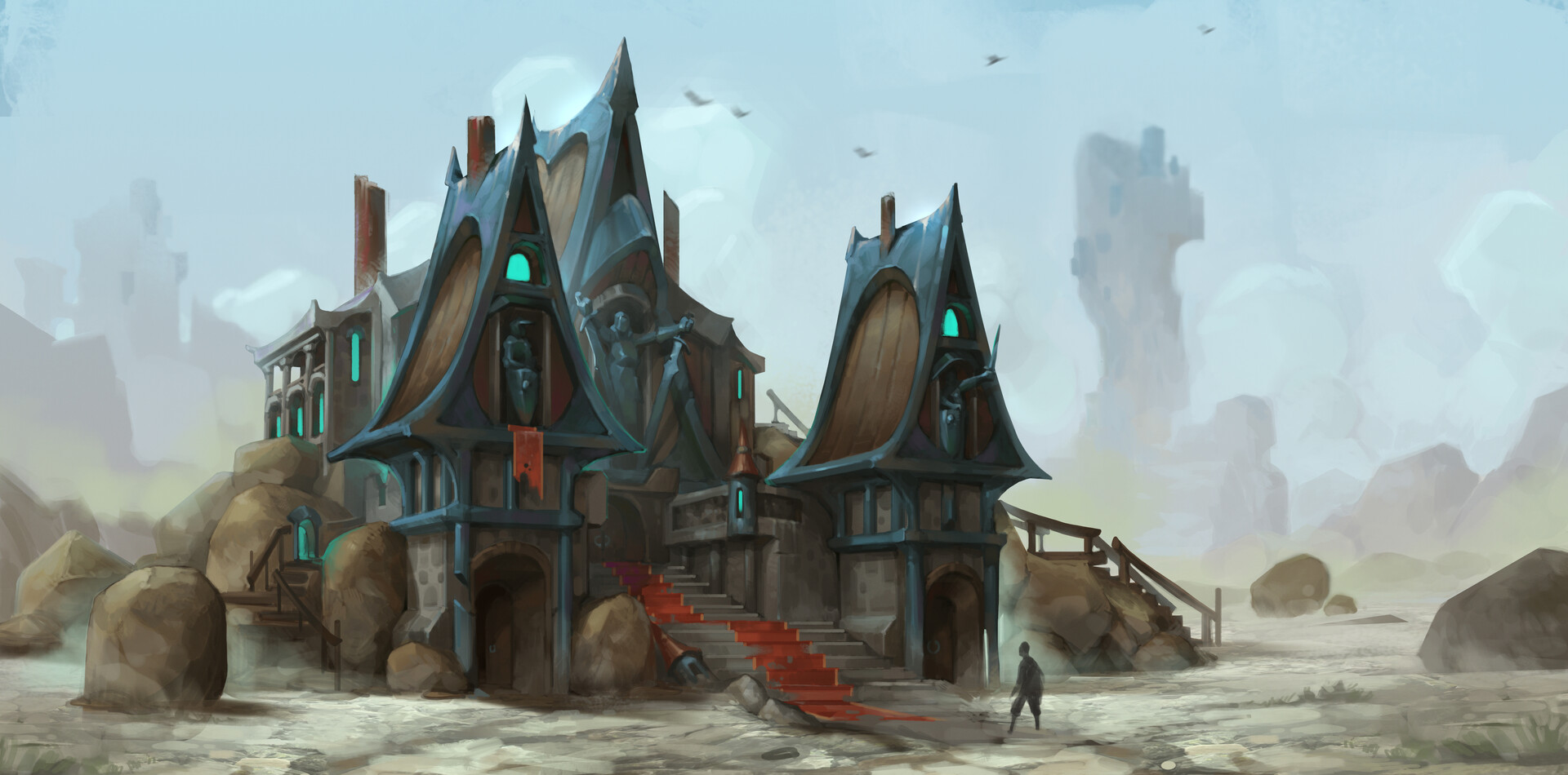 ArtStation - Environment (dead world)