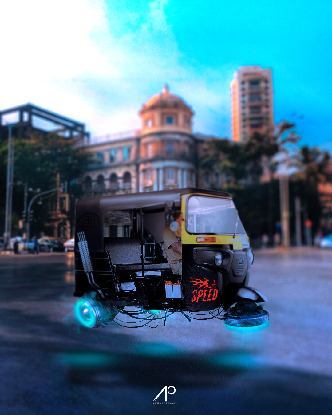 ArtStation - flying auto