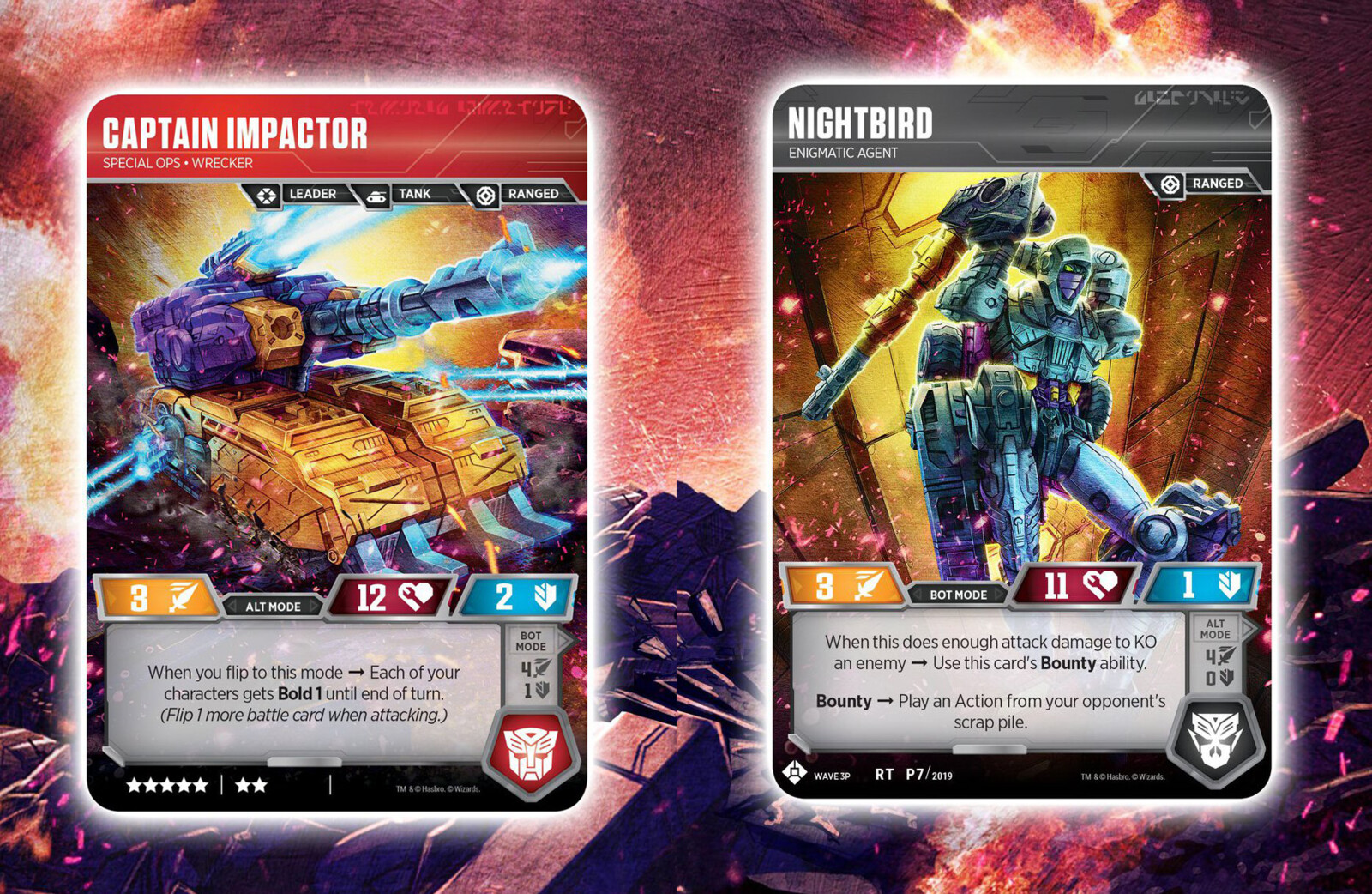 Alex Tarca - Transformers TCG Color Work