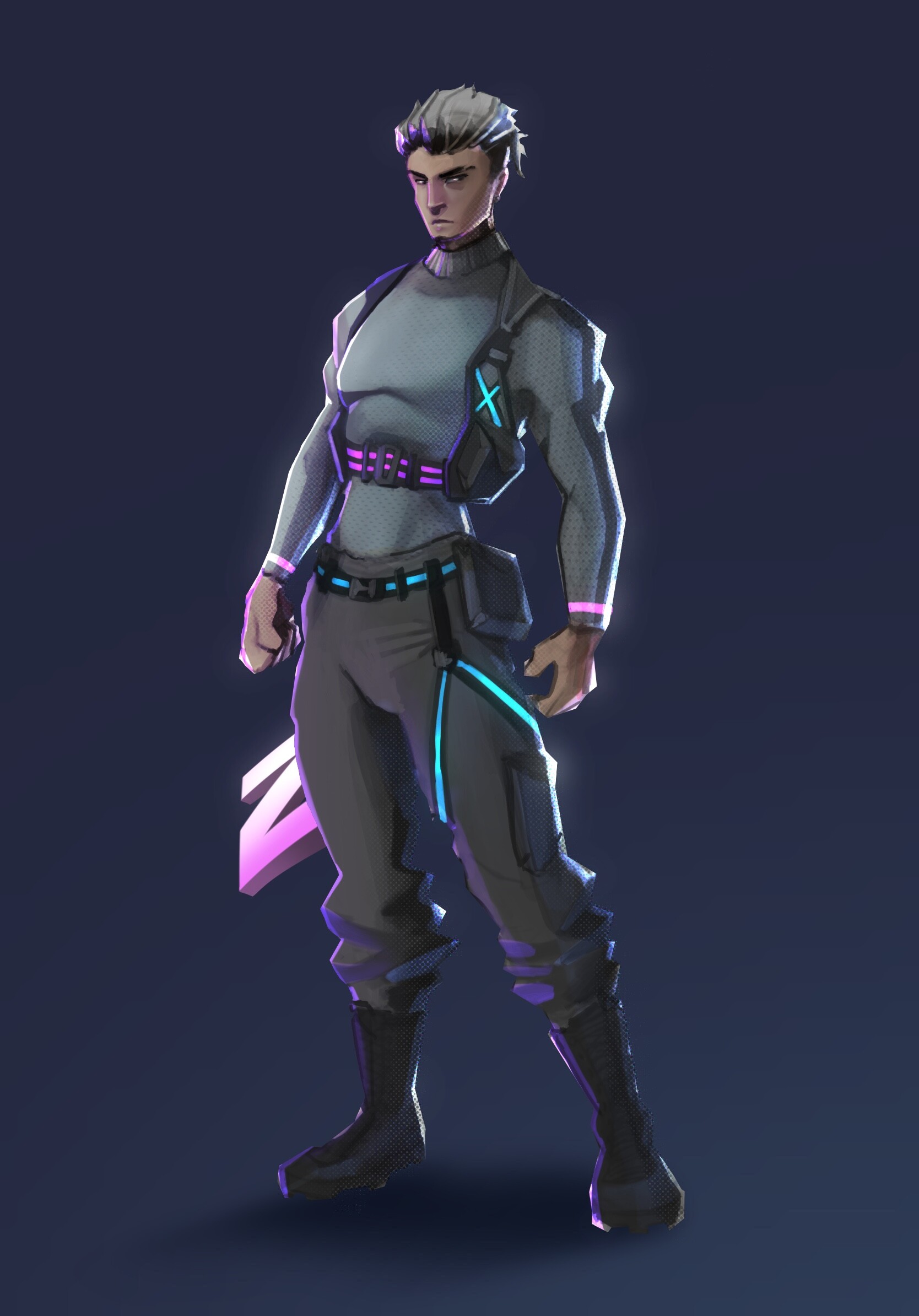 ArtStation - Cyberpunk Character Design
