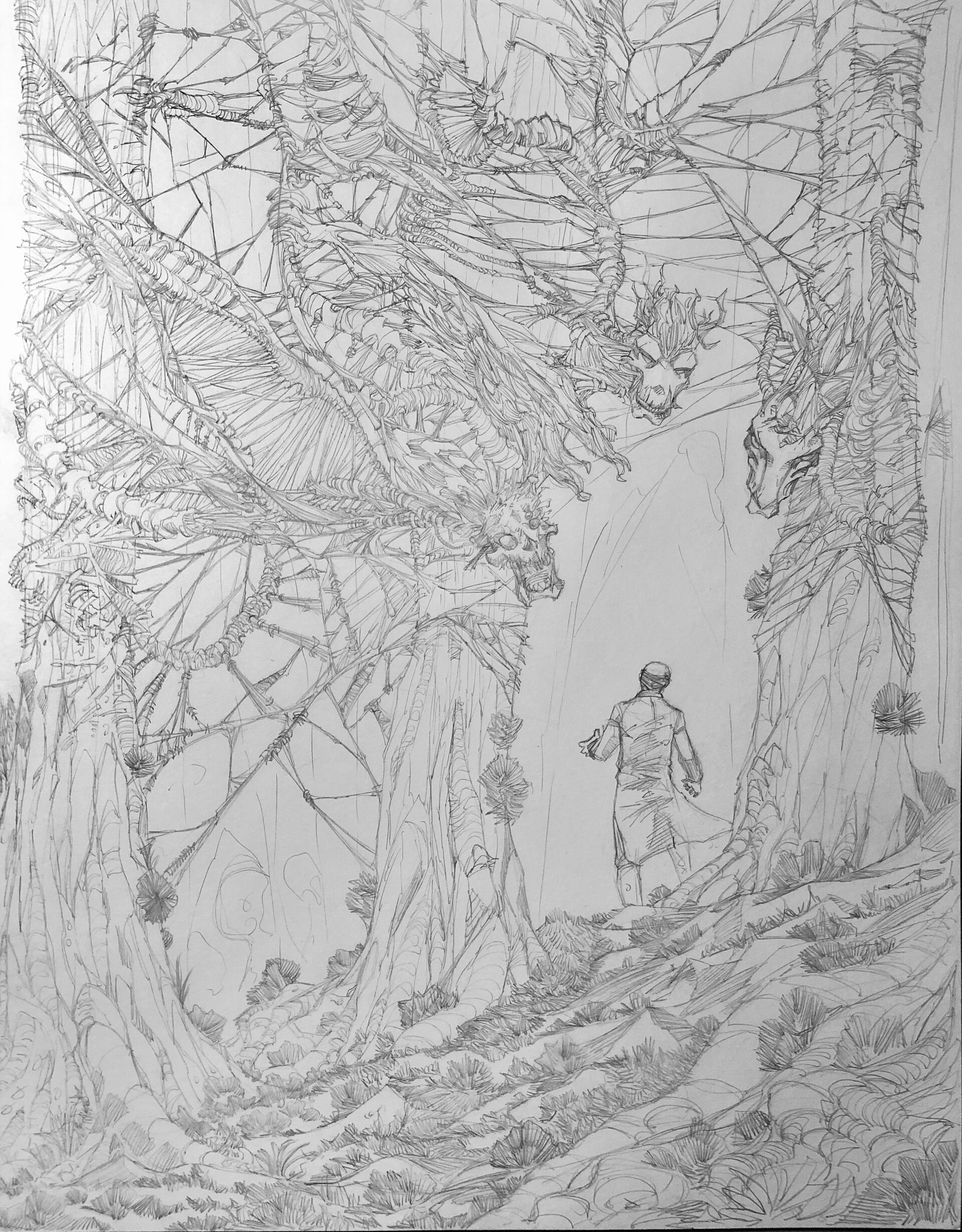 ArtStation - Comic book pencil