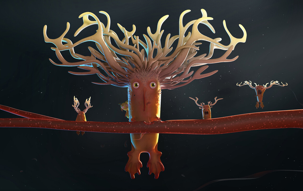 ArtStation - Coral family