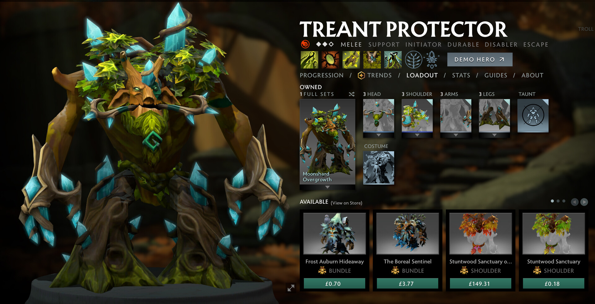 Dota 2 Treant Protector