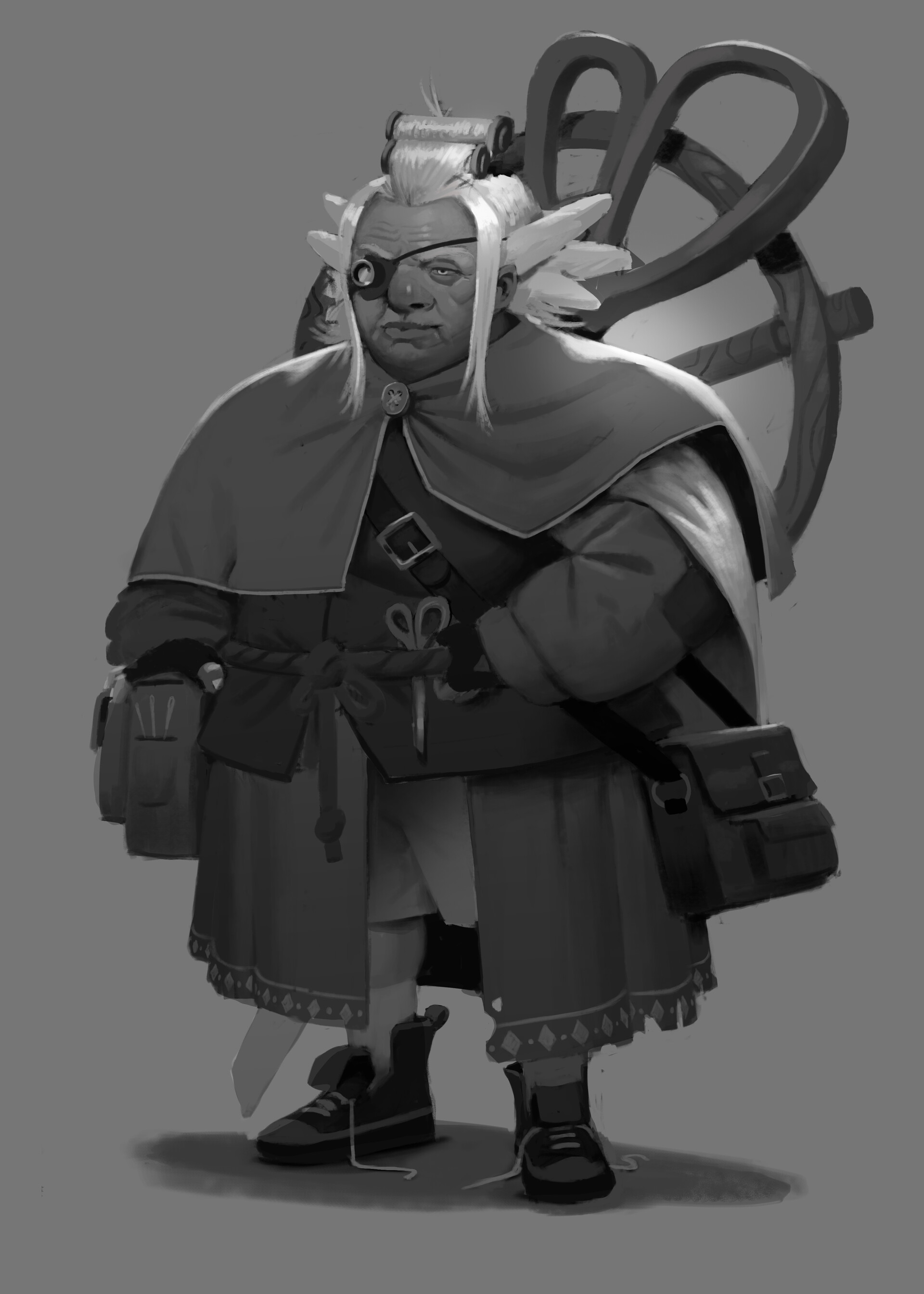 ArtStation - The Mender - Patreon art for November 2020