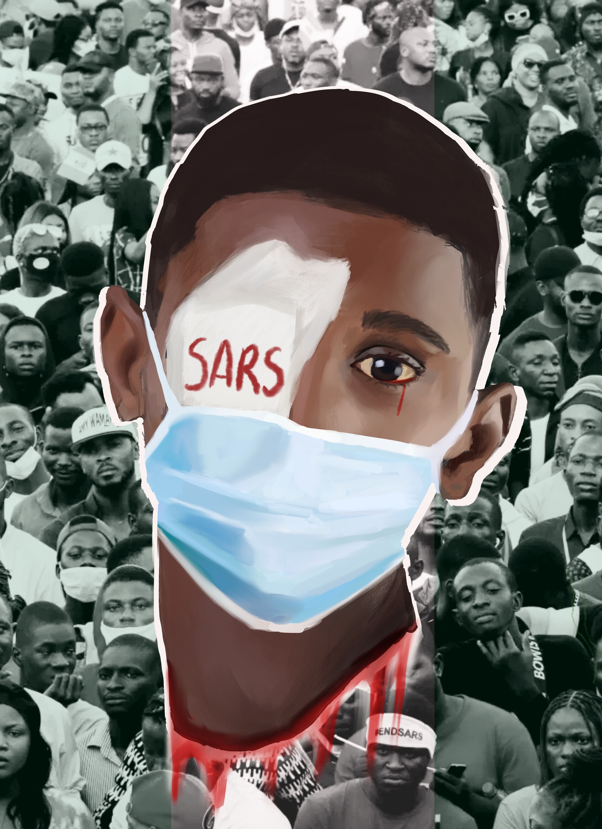 ArtStation - END SARS Visual