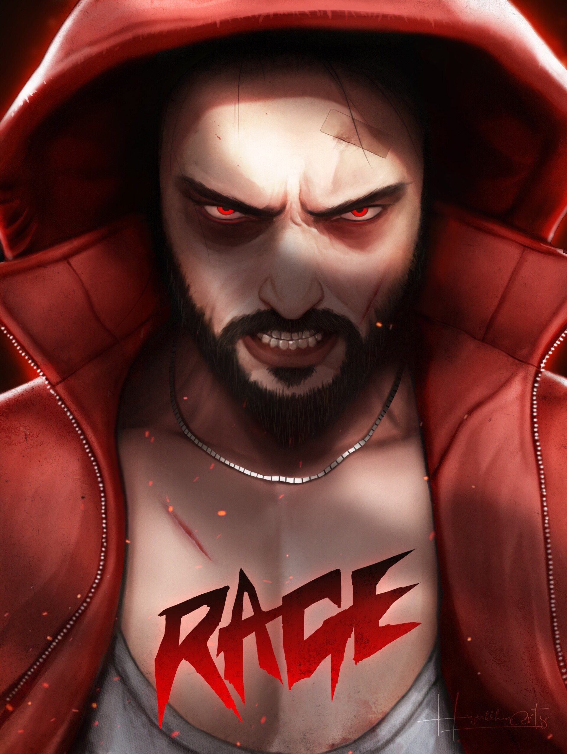 ArtStation - Rage - 7 Deadly Sins
