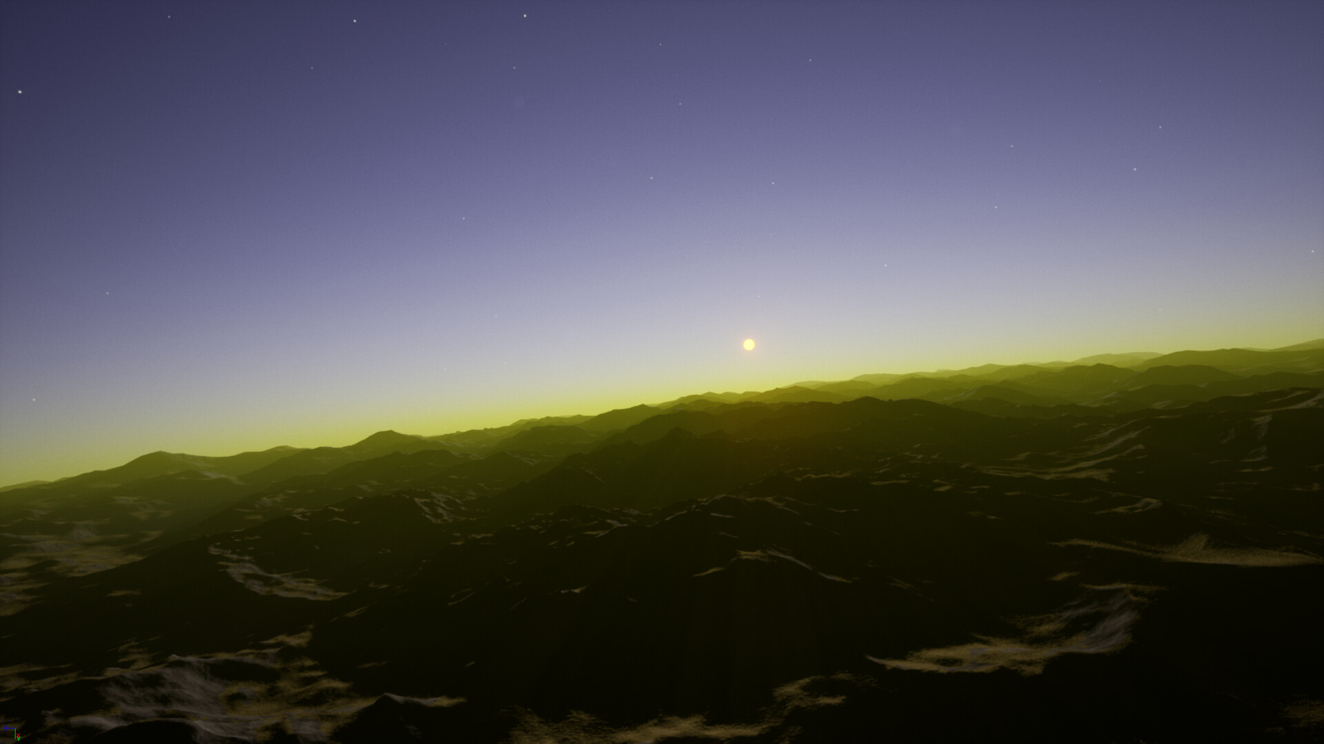 ArtStation - Atmospheric Light Shafts | EXOSKY | Fully Procedural Universe