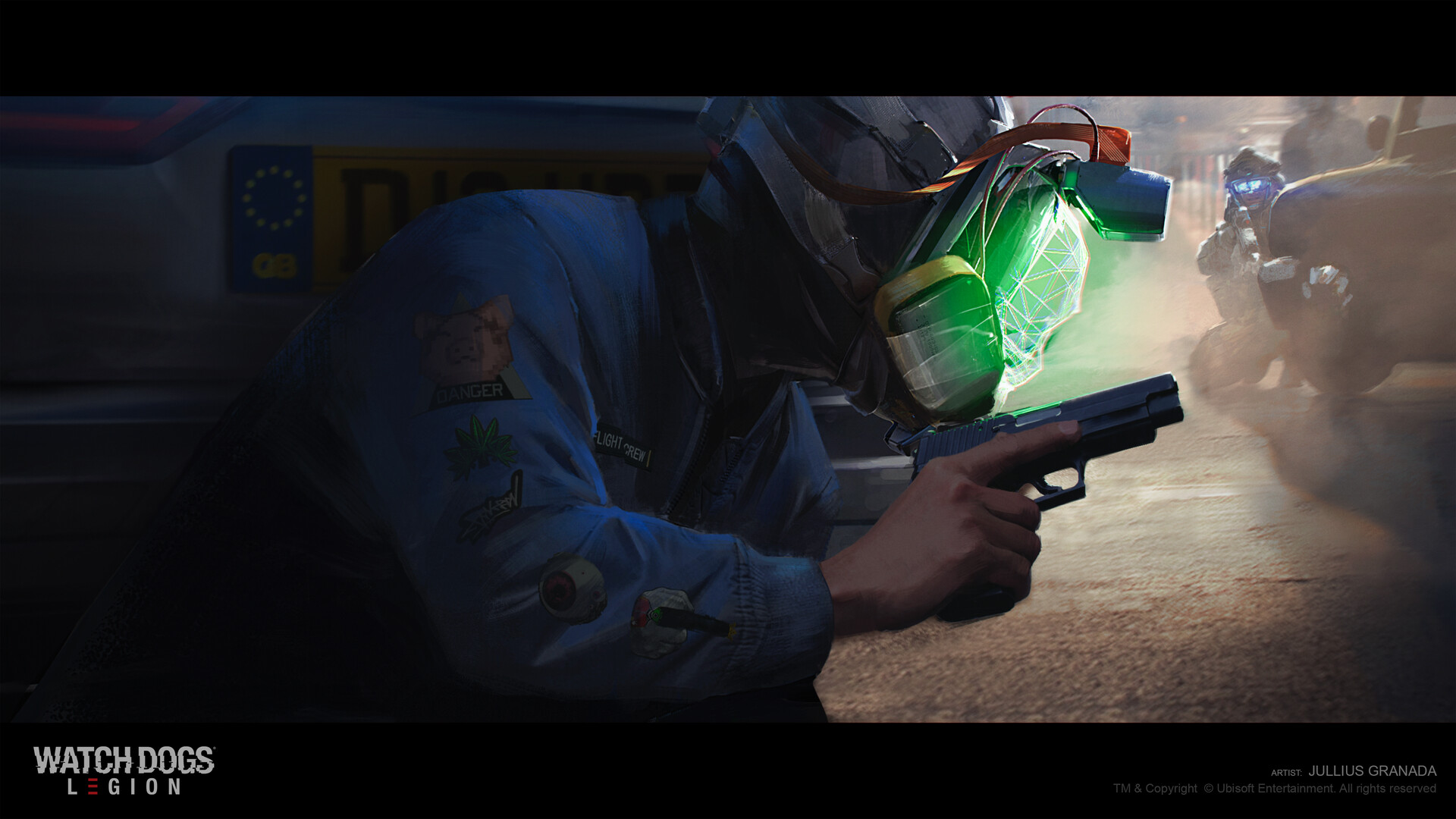 Jullius Granada・グラナダ ジュリアス - Early Operative Concept | Watch Dogs: Legion