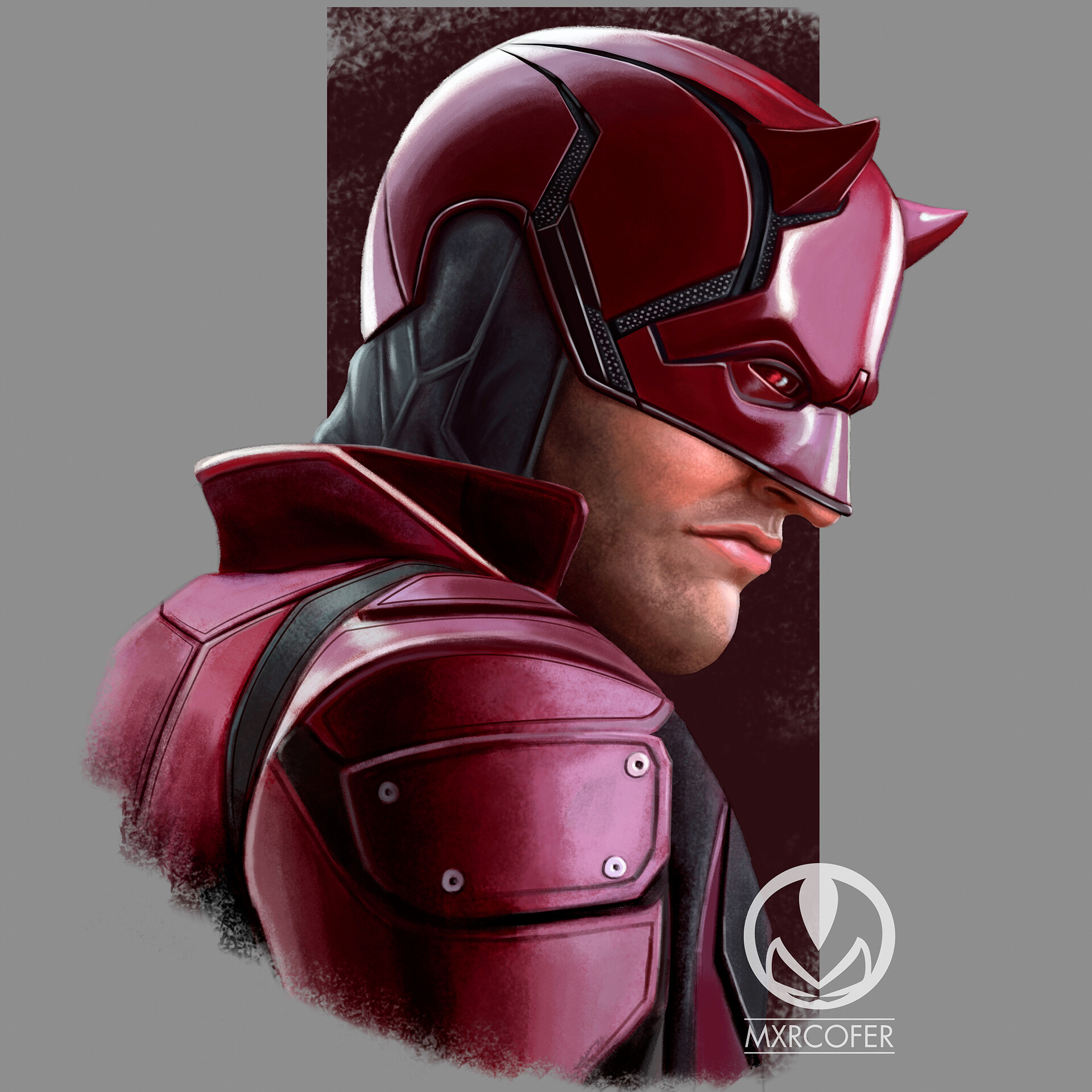 ArtStation - Daredevil Portrait