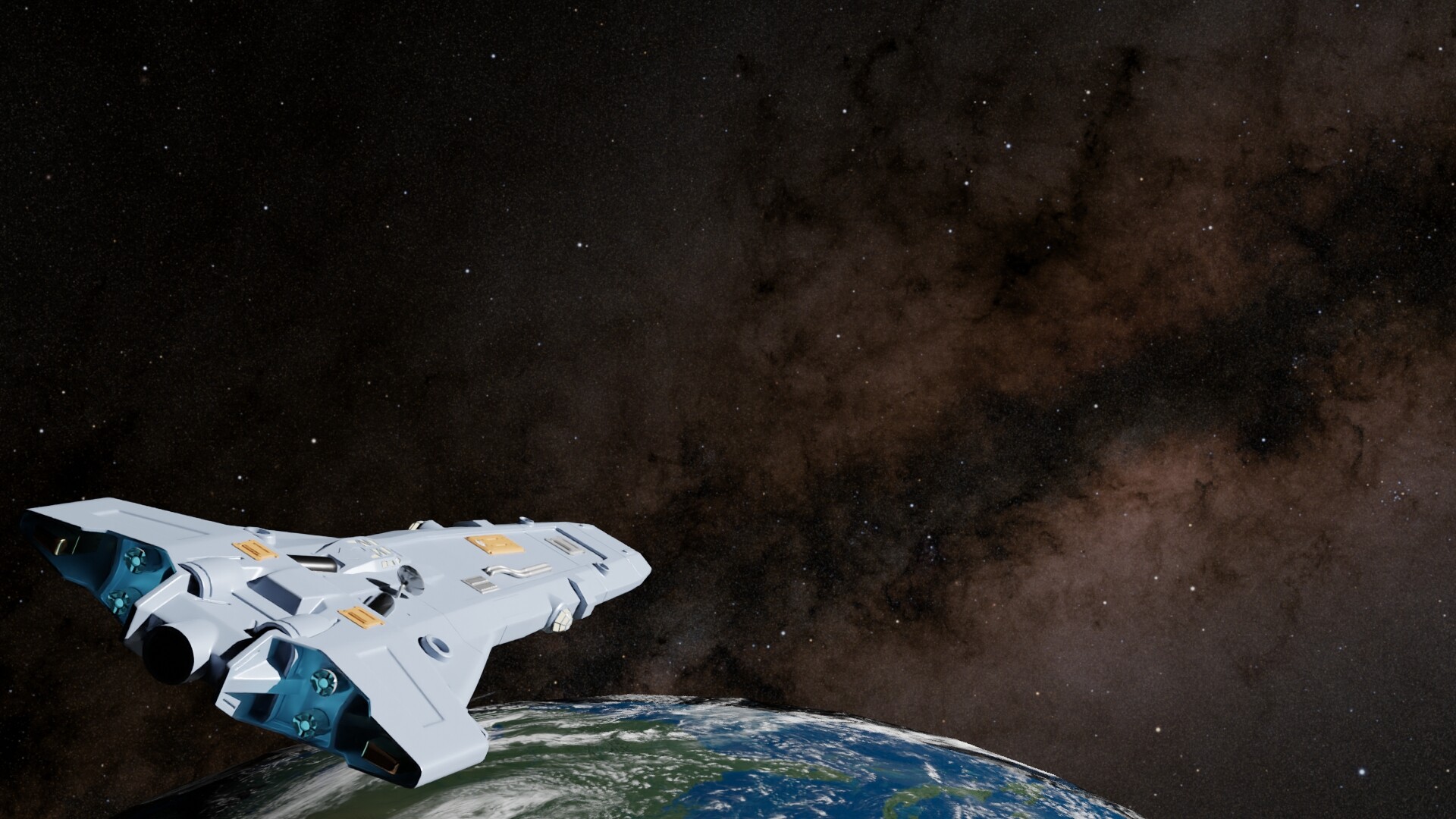 ArtStation - Grand Space Opera Challenge Entry - Per Aspera Ad Astra