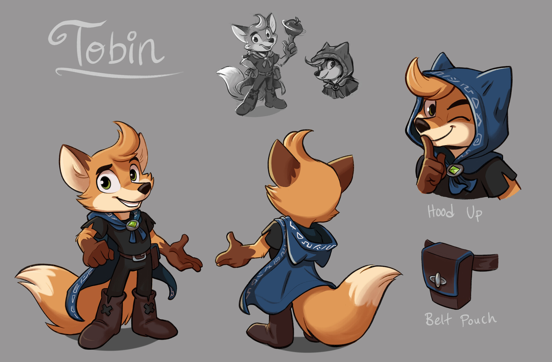ArtStation - Tobin Character Design