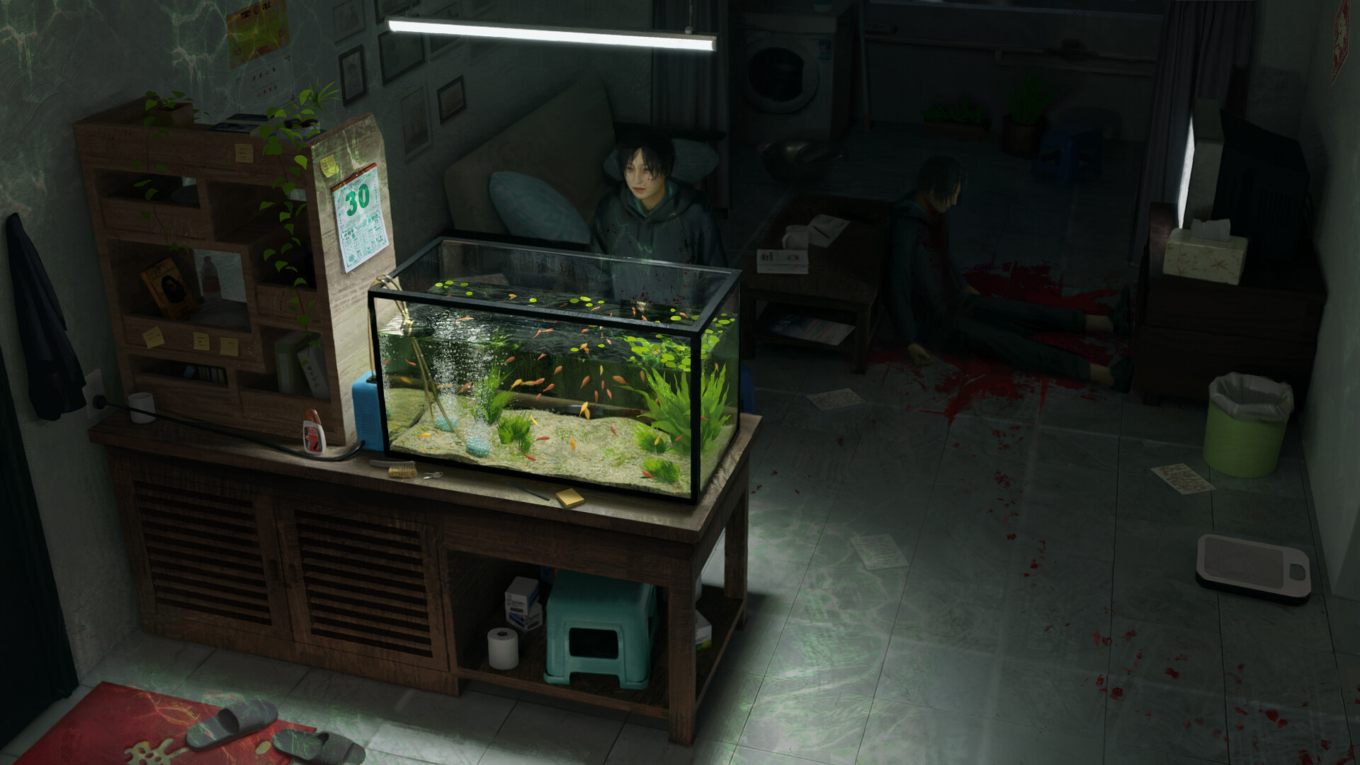 ArtStation - Fish Tank