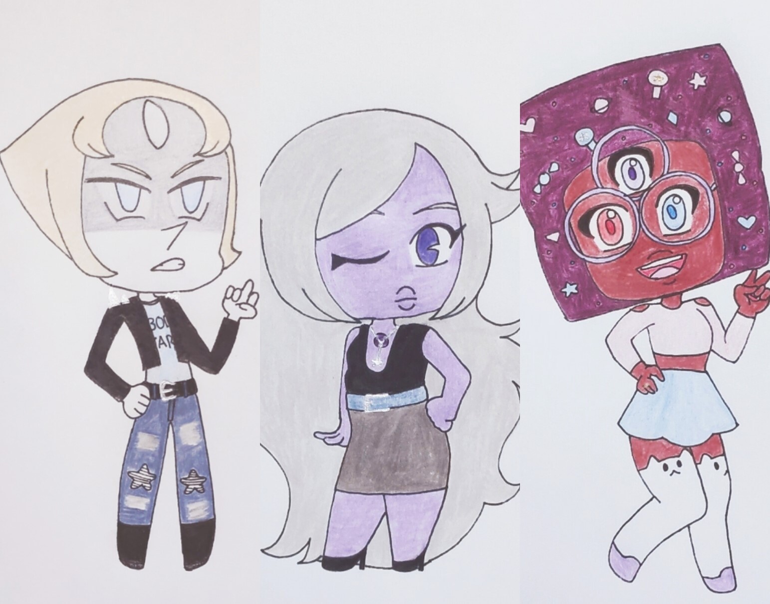 how to draw chibi steven universe