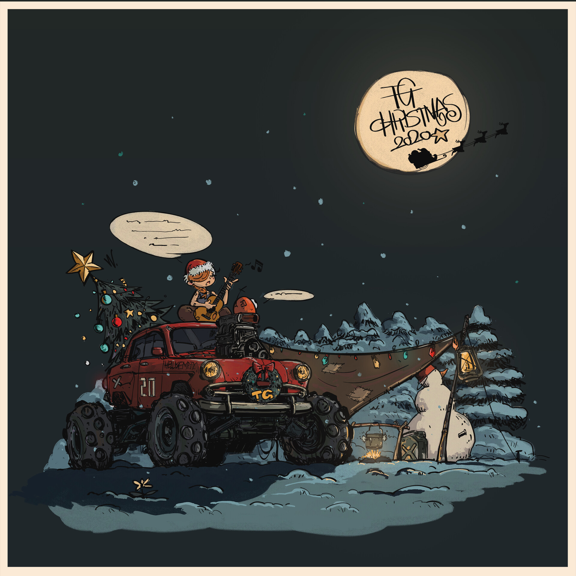 ArtStation - tg christmas