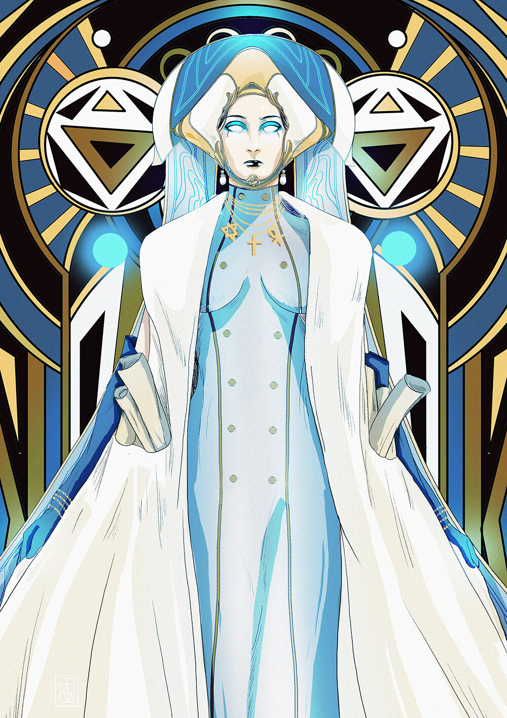 ArtStation - Commission Work: The Goddess.