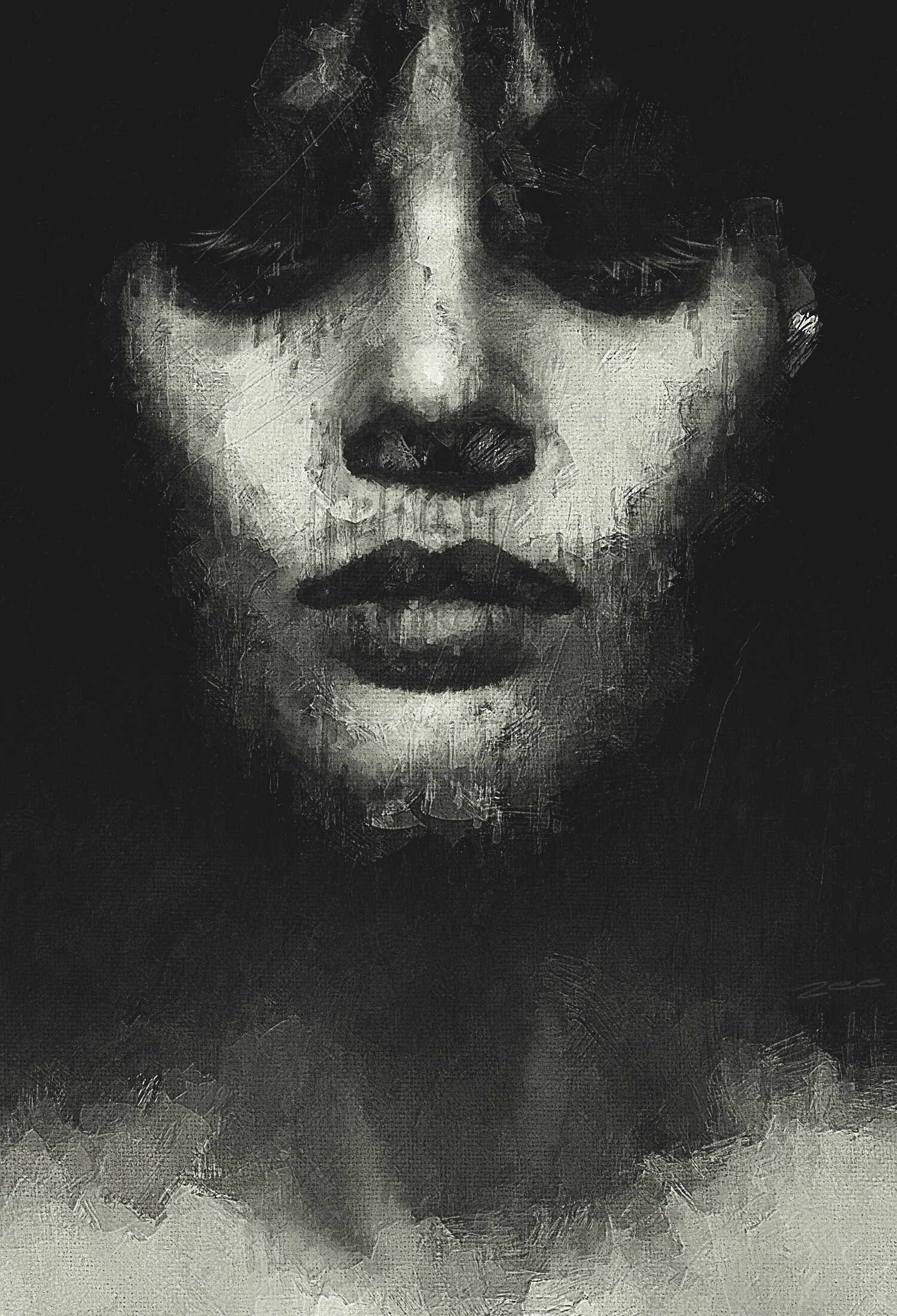 ArtStation - Girl in shadows