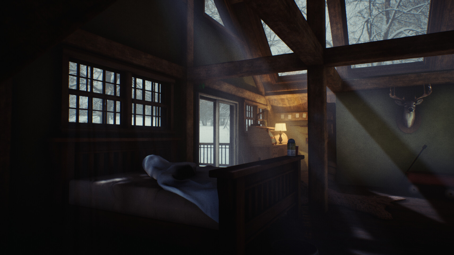 ArtStation - Sam's Room Relight (Baked Lighting UE4)