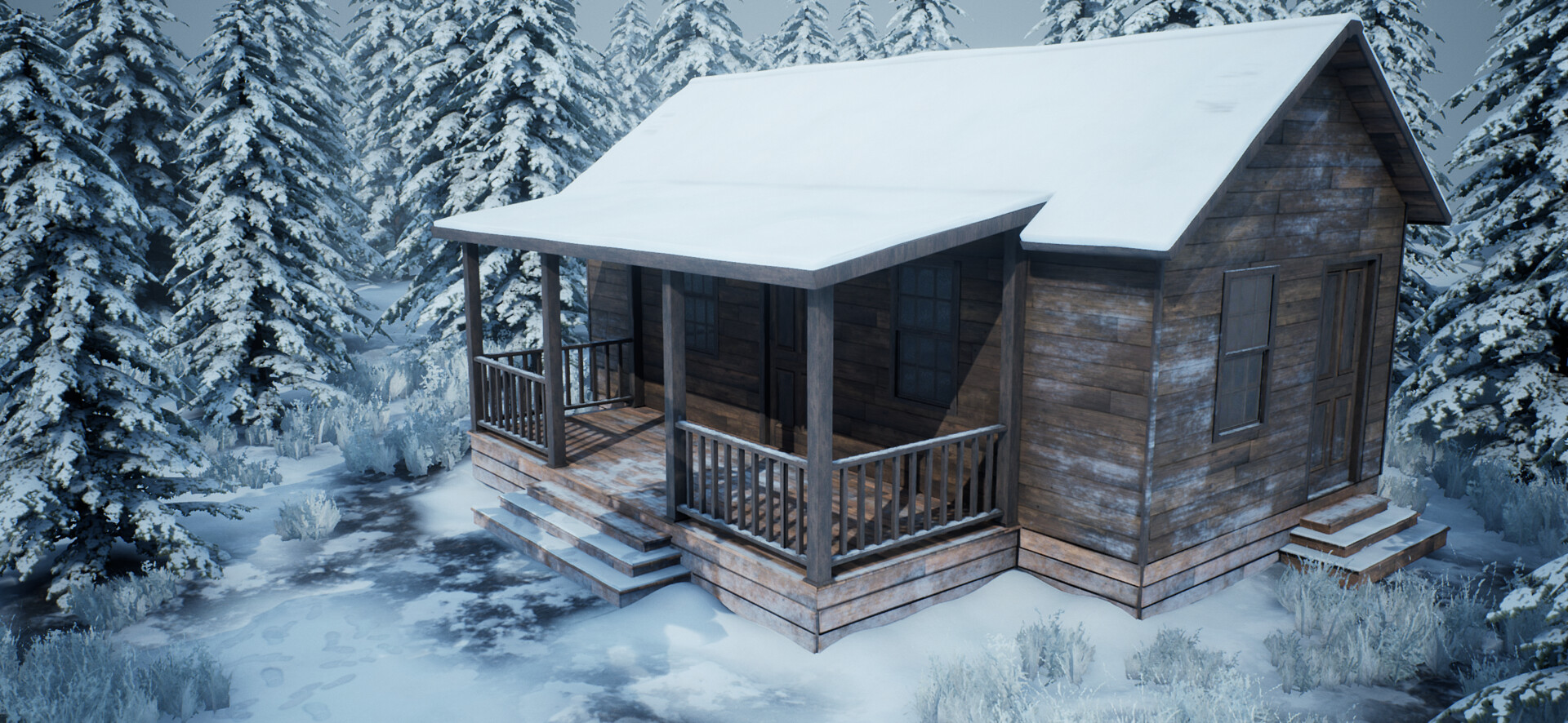 Emiel Sleegers - Realistic Snowy Game Environment Creation