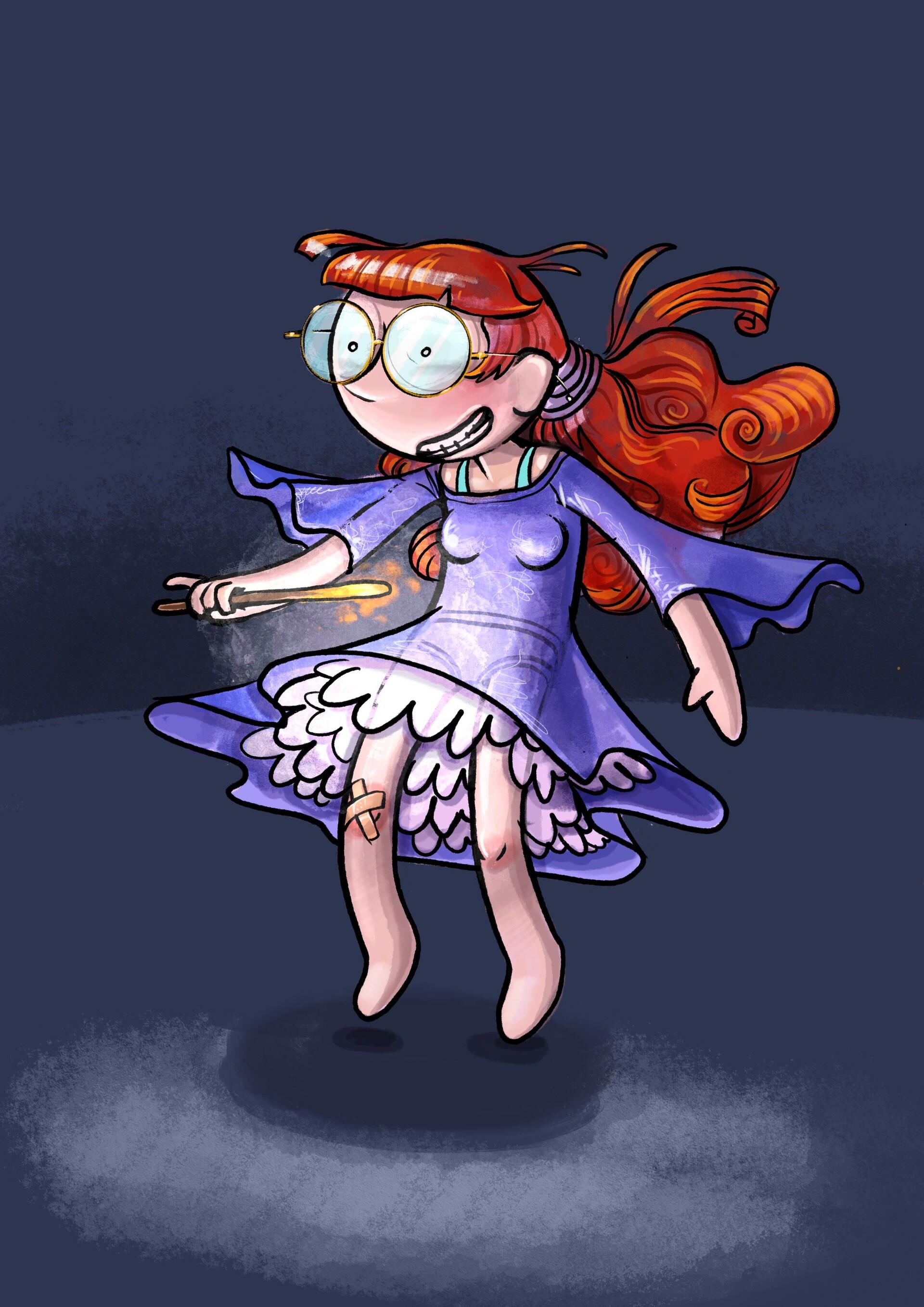 ArtStation - Tiny Levitating Witch