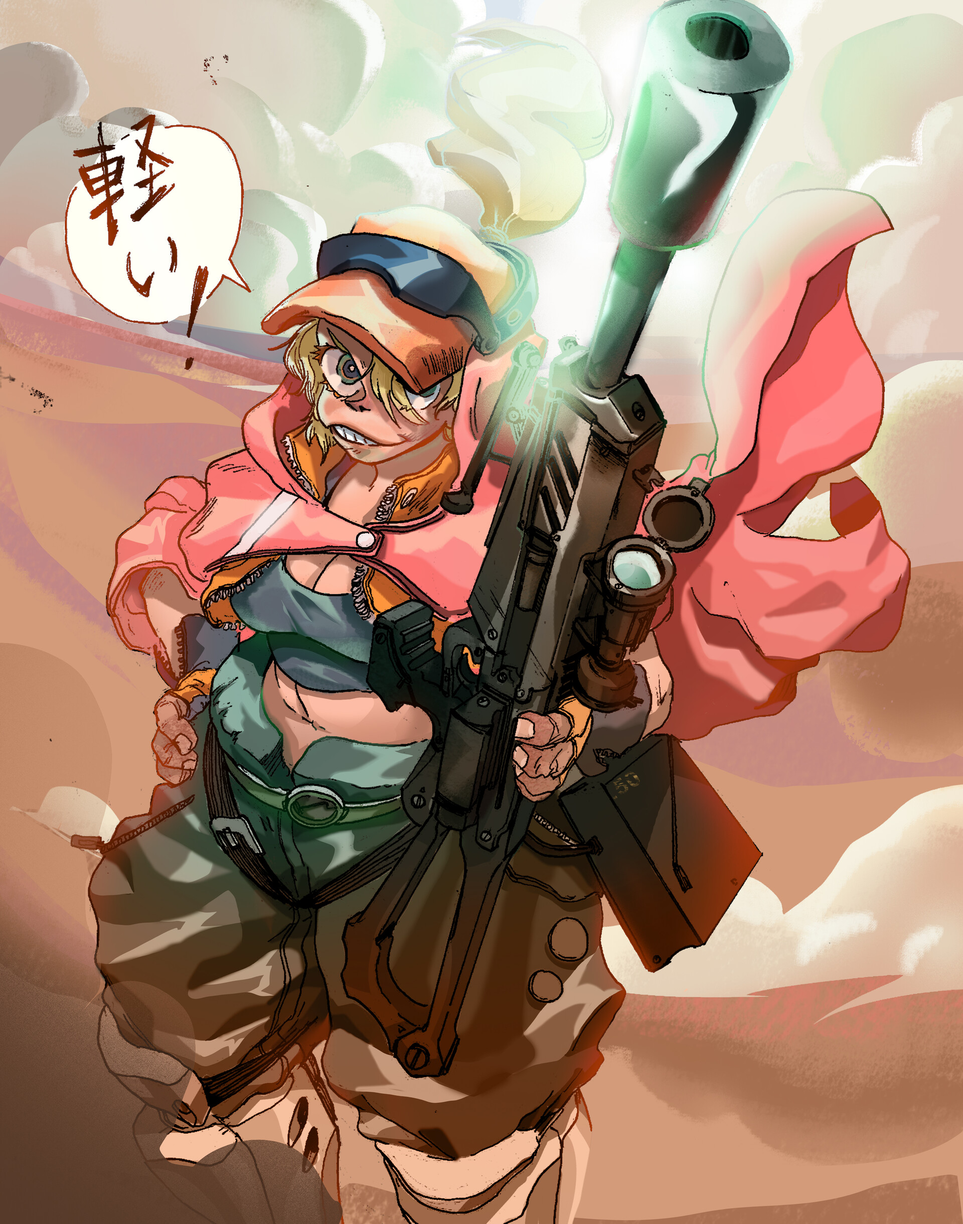 ArtStation - Sniper Character Design