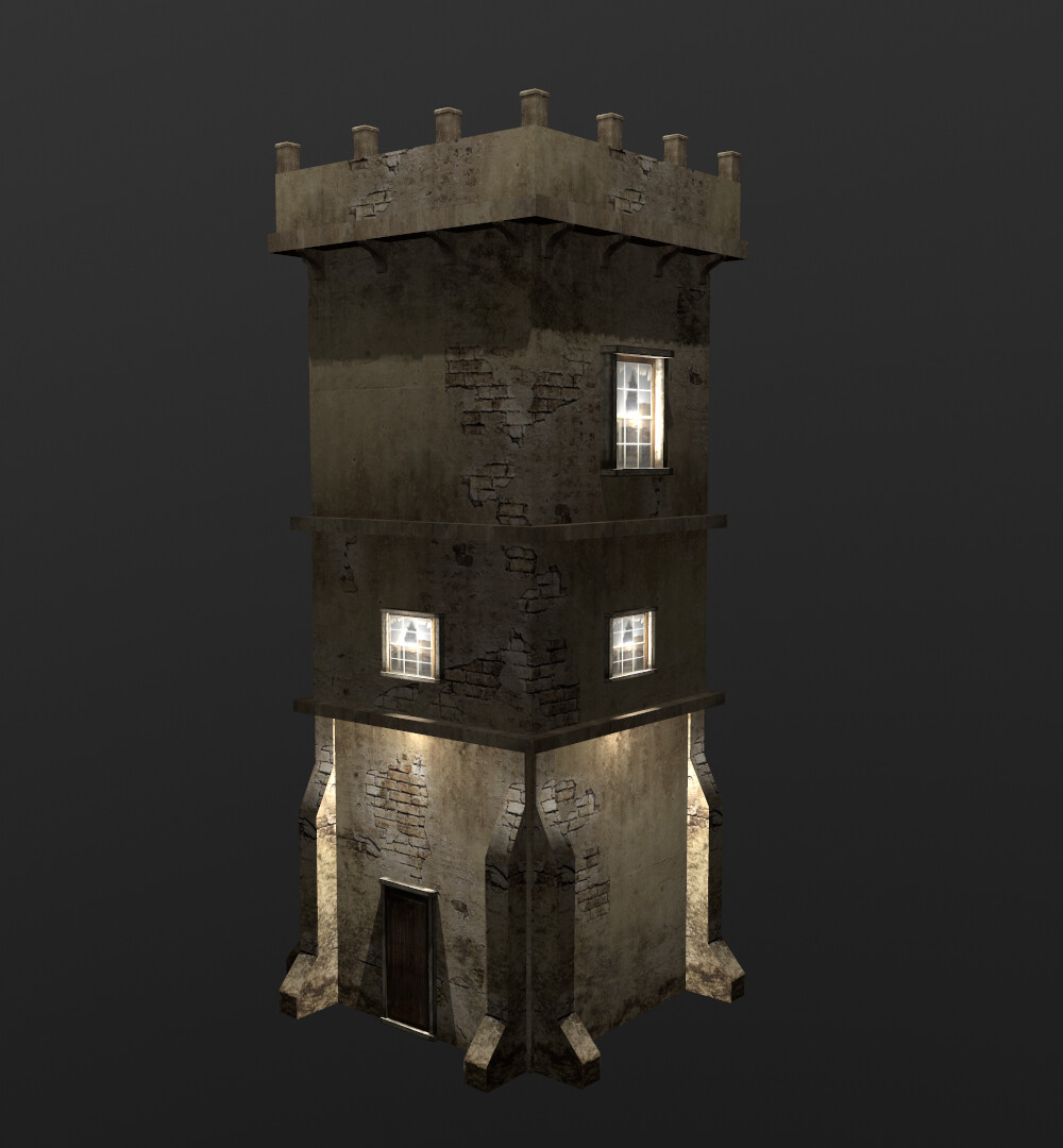 ArtStation - Rusty Building