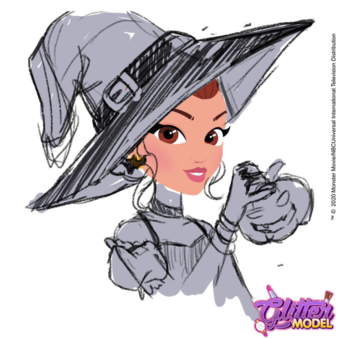 Camila Kovacs - Glitter Model Halloween 2020