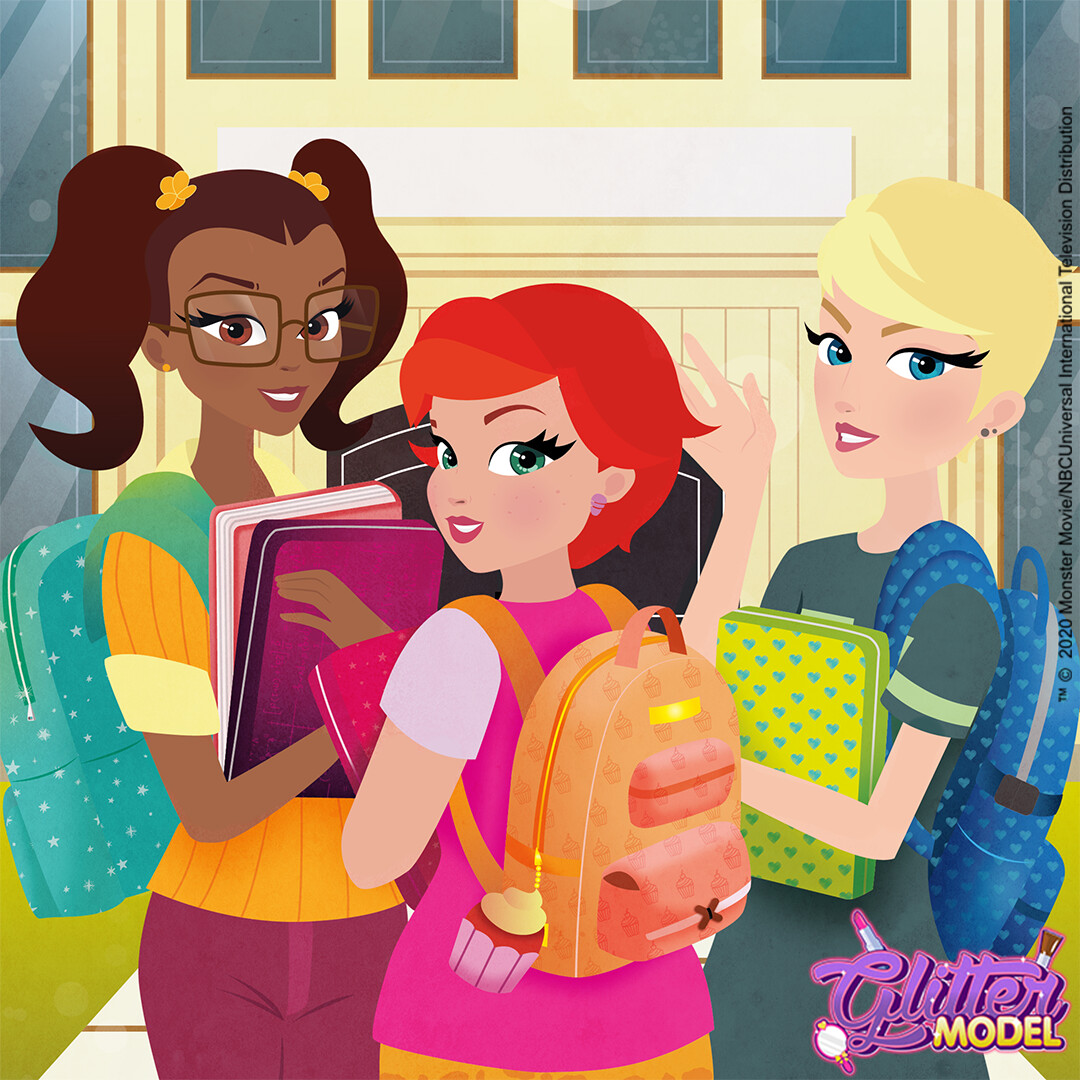 ArtStation - Glitter Model Illustrations 2020