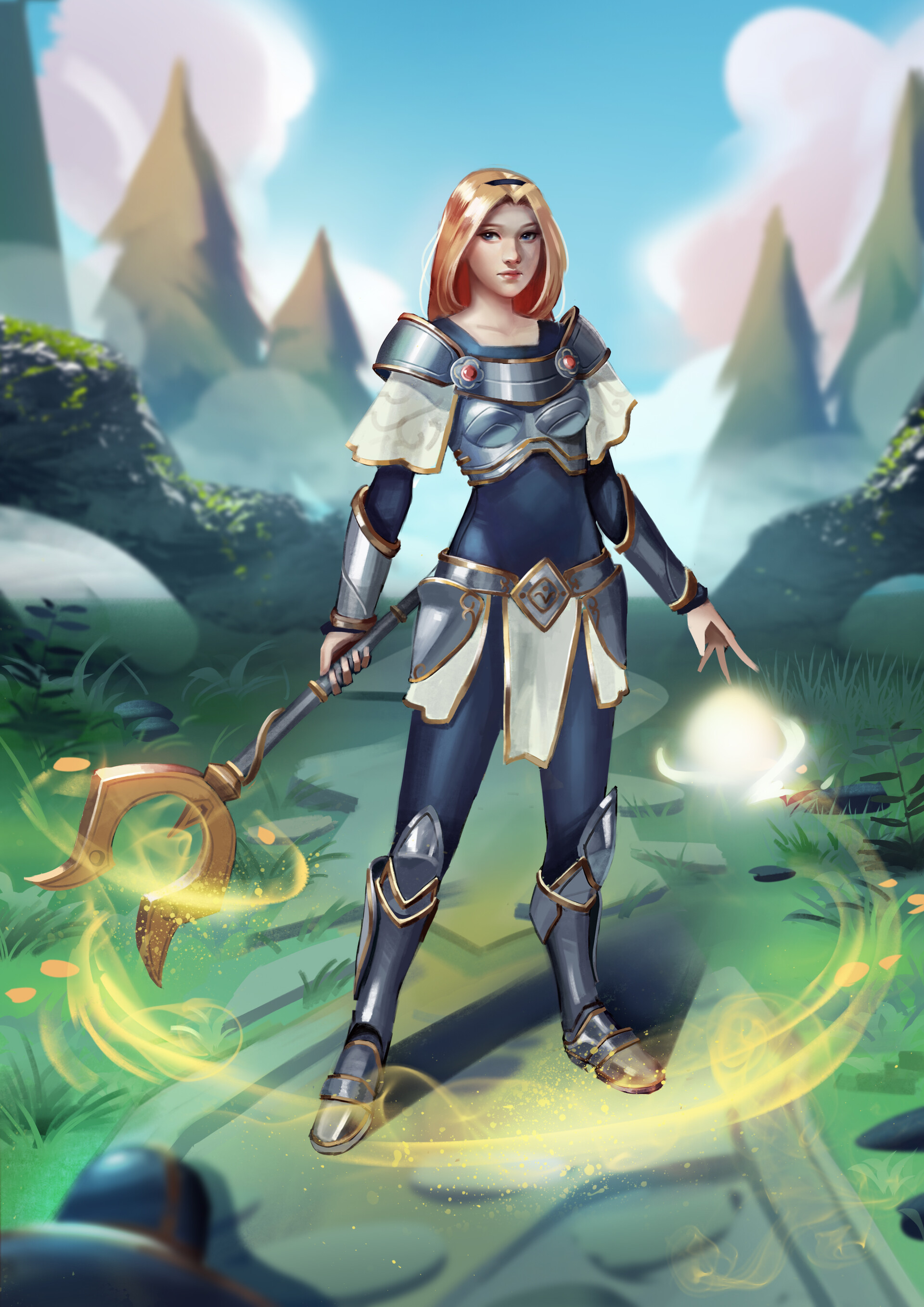 ArtStation - league of legend Lux full body