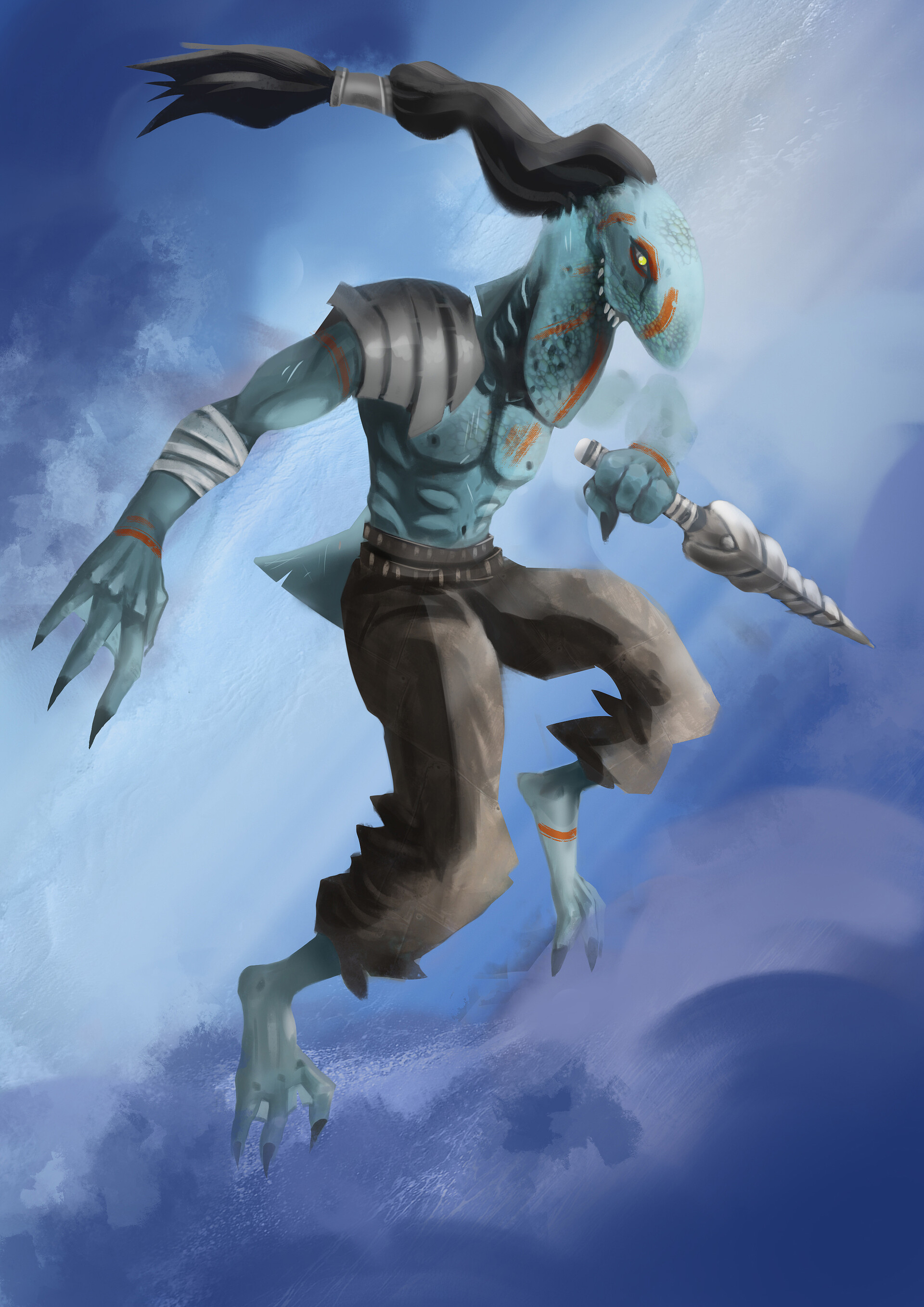 ArtStation - Fish man