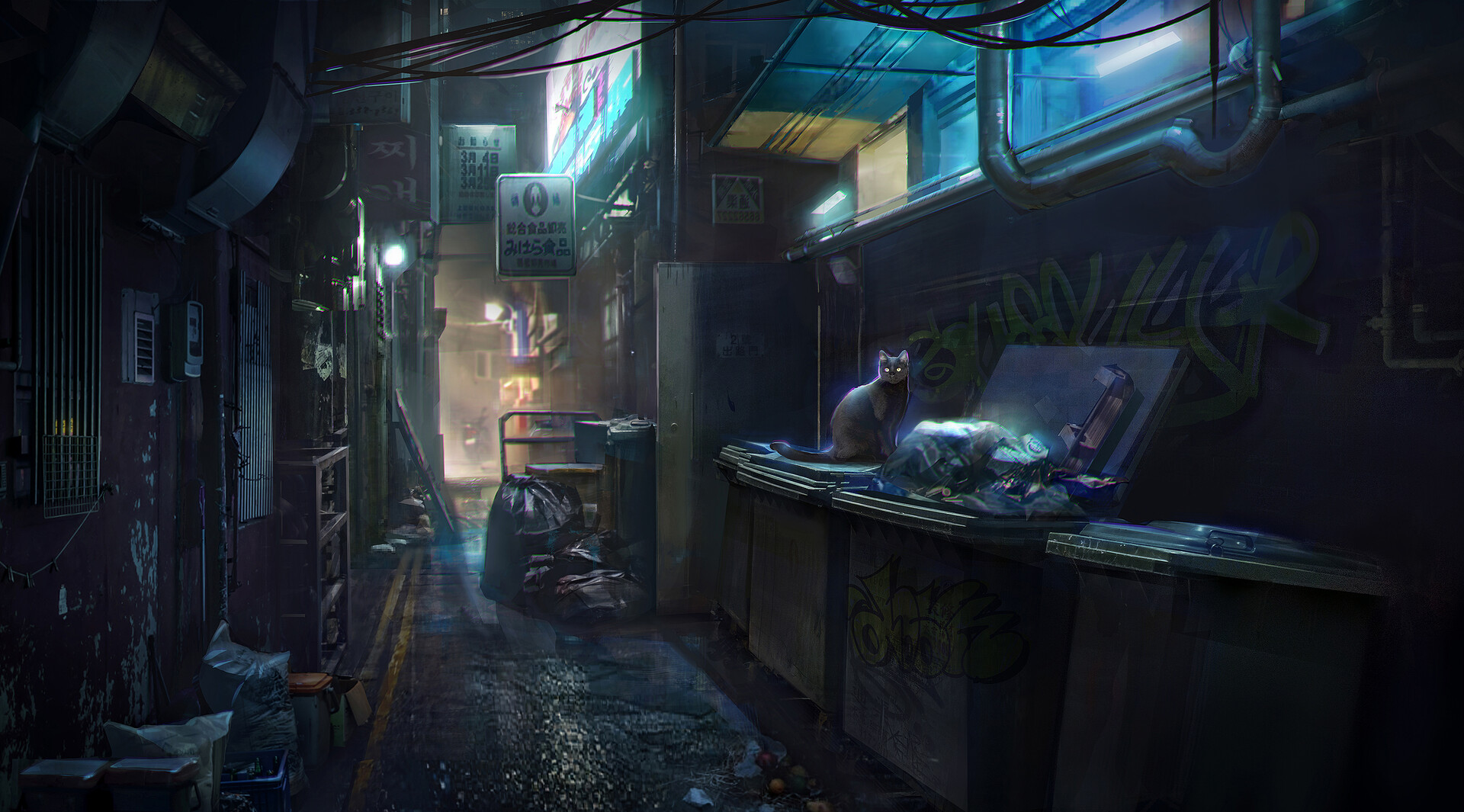 ArtStation - Alley