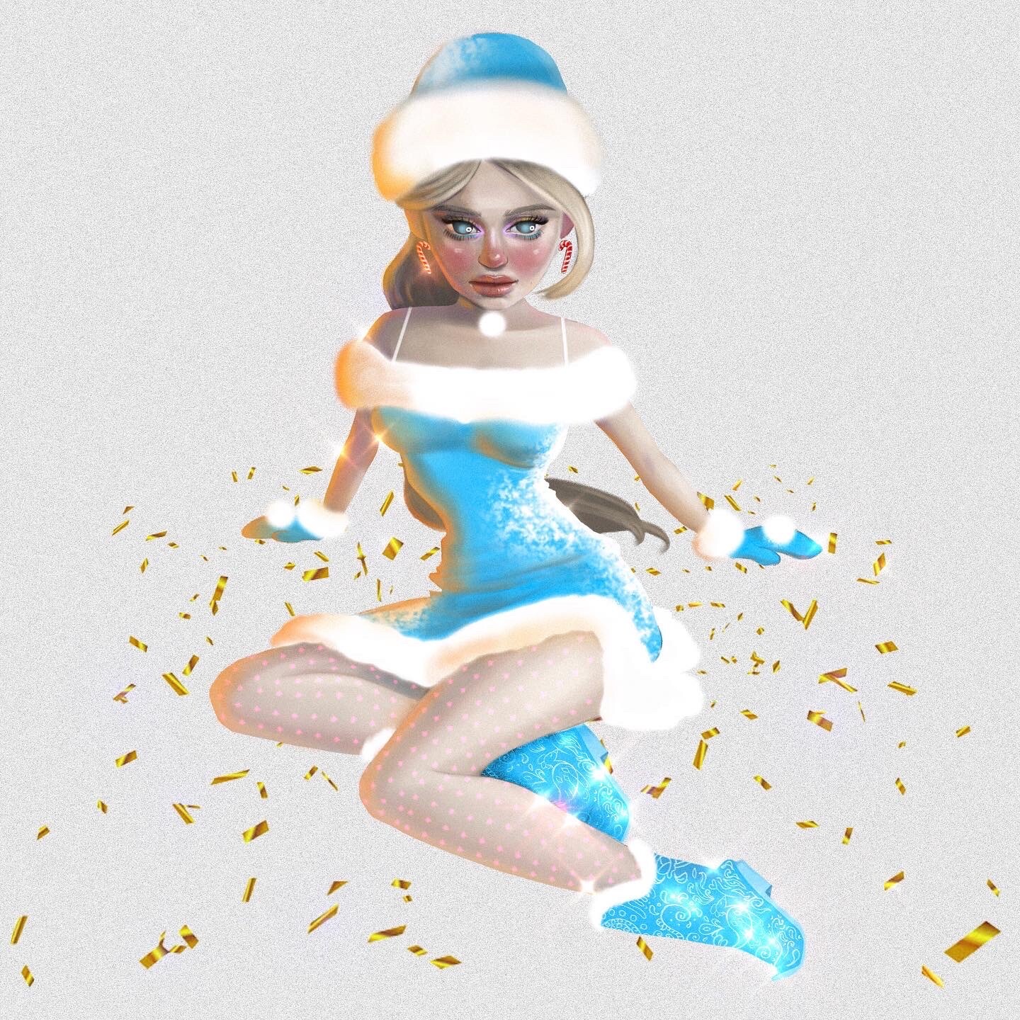 ArtStation - Snow girl