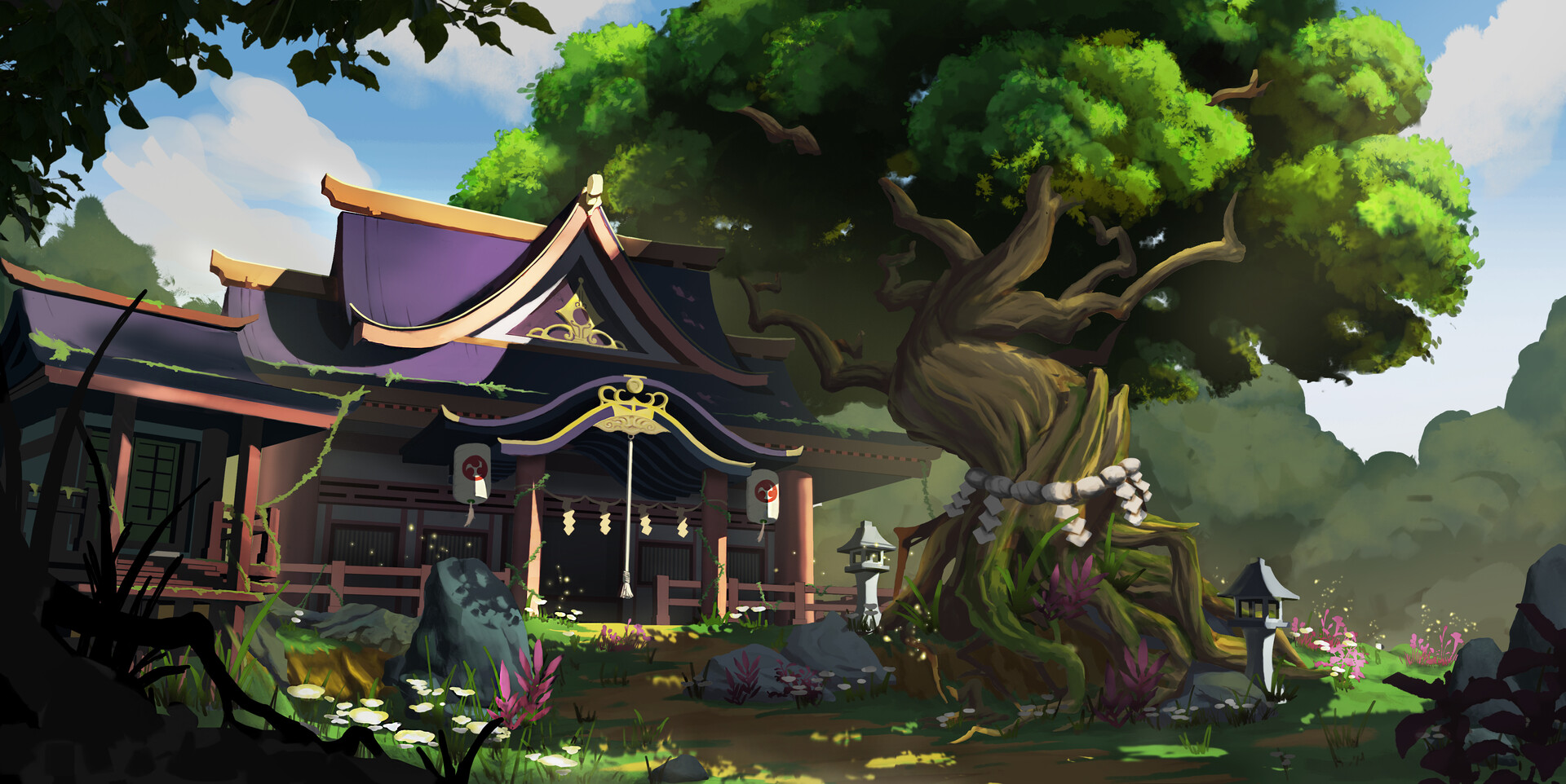 ArtStation - Japanese Shrine