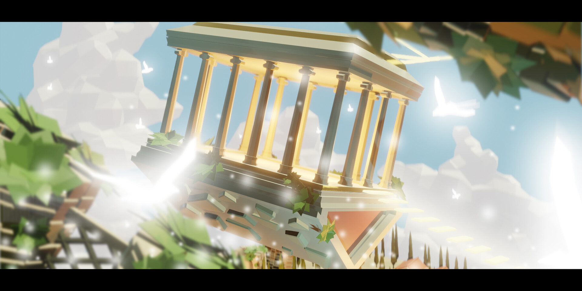 David SOMMEREISEN - Low Poly Ancient Greece Fantasy Environment