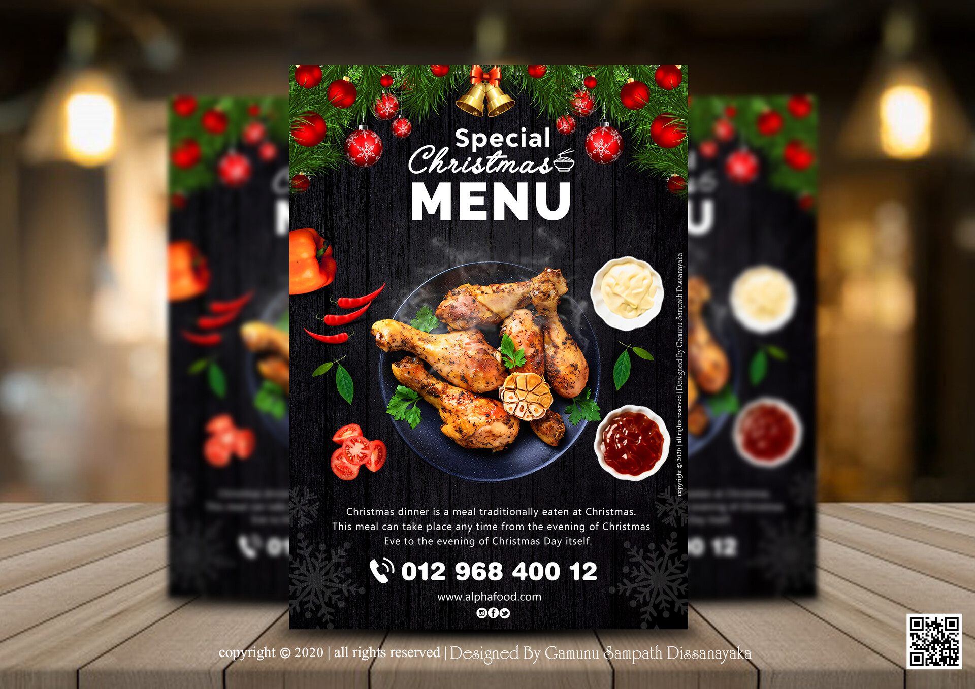 ArtStation - Food Flyer Design