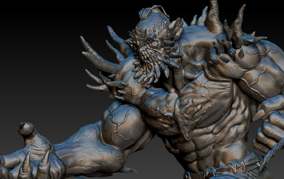 ArtStation - Doomsday 3d model proceso $ 400