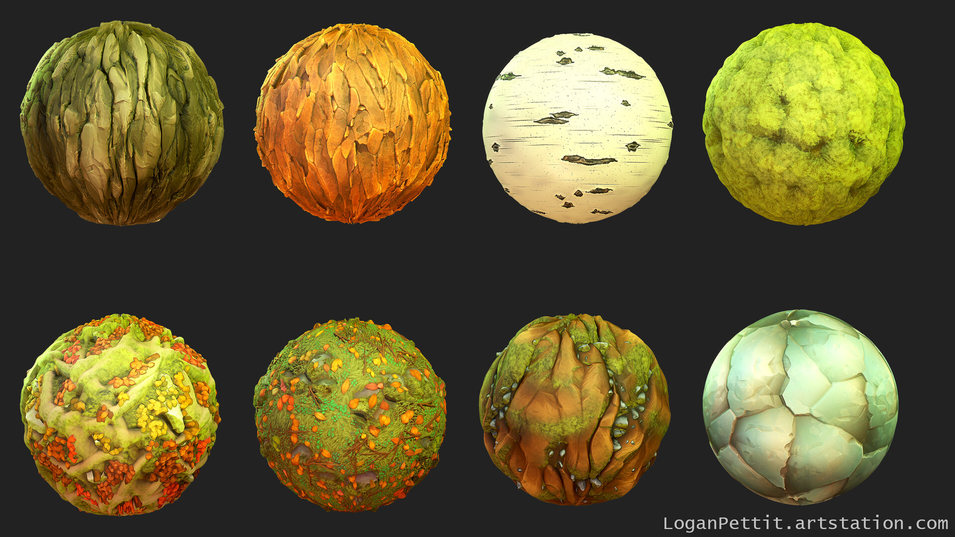 Logan Pettit - Stone Garden (99% Procedural Environment + Breakdown)