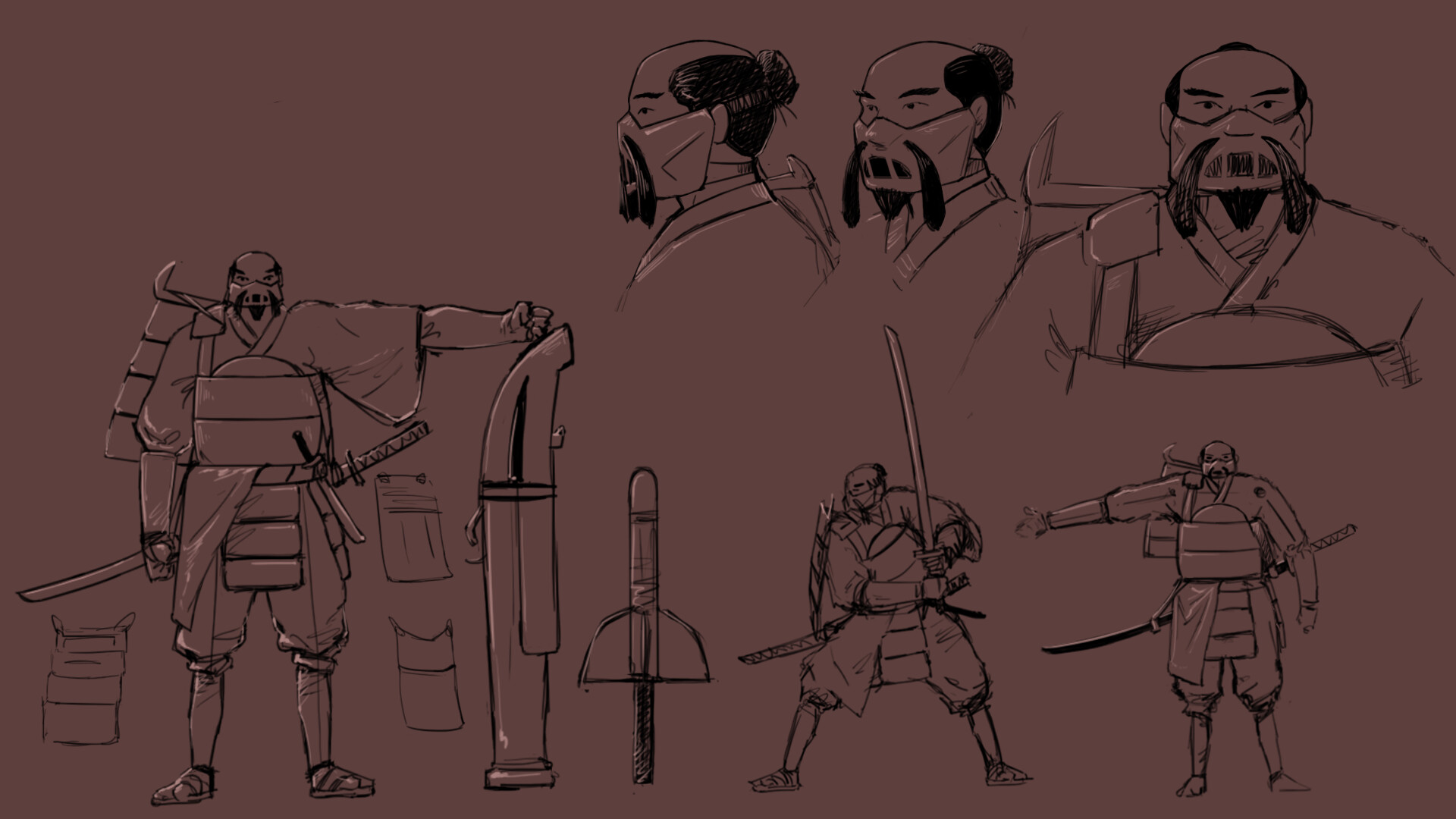 ArtStation - Rough Character Ideation