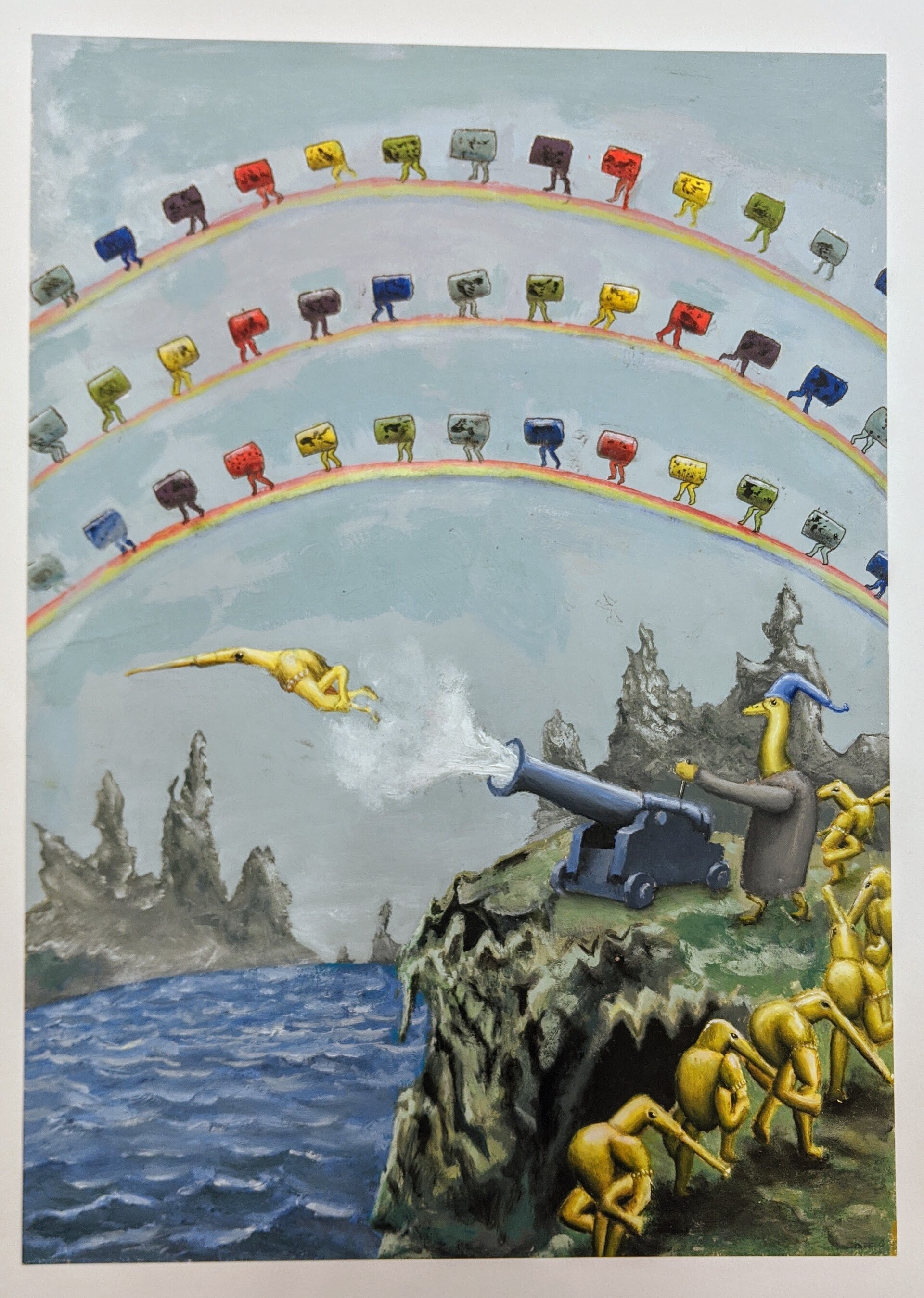 ArtStation - A-Level Project - Creature Design - Imaginative Pieces