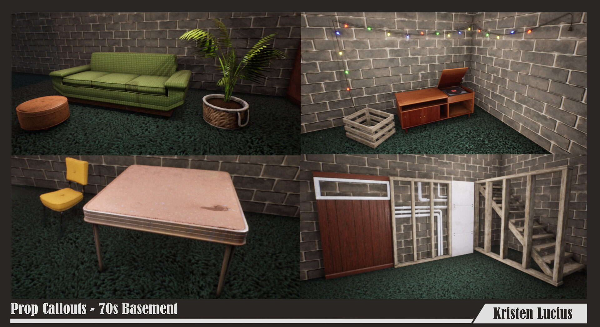 Kristen Lucius - 70's Basement