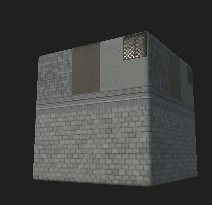 ArtStation - Castle Trim Sheet I