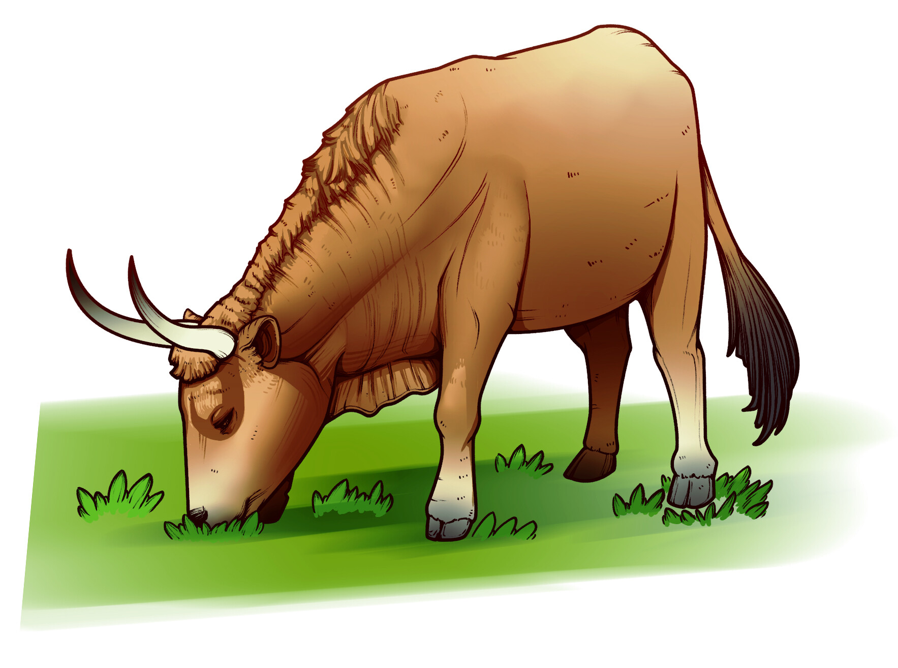 ArtStation - Bos primigenius taurus