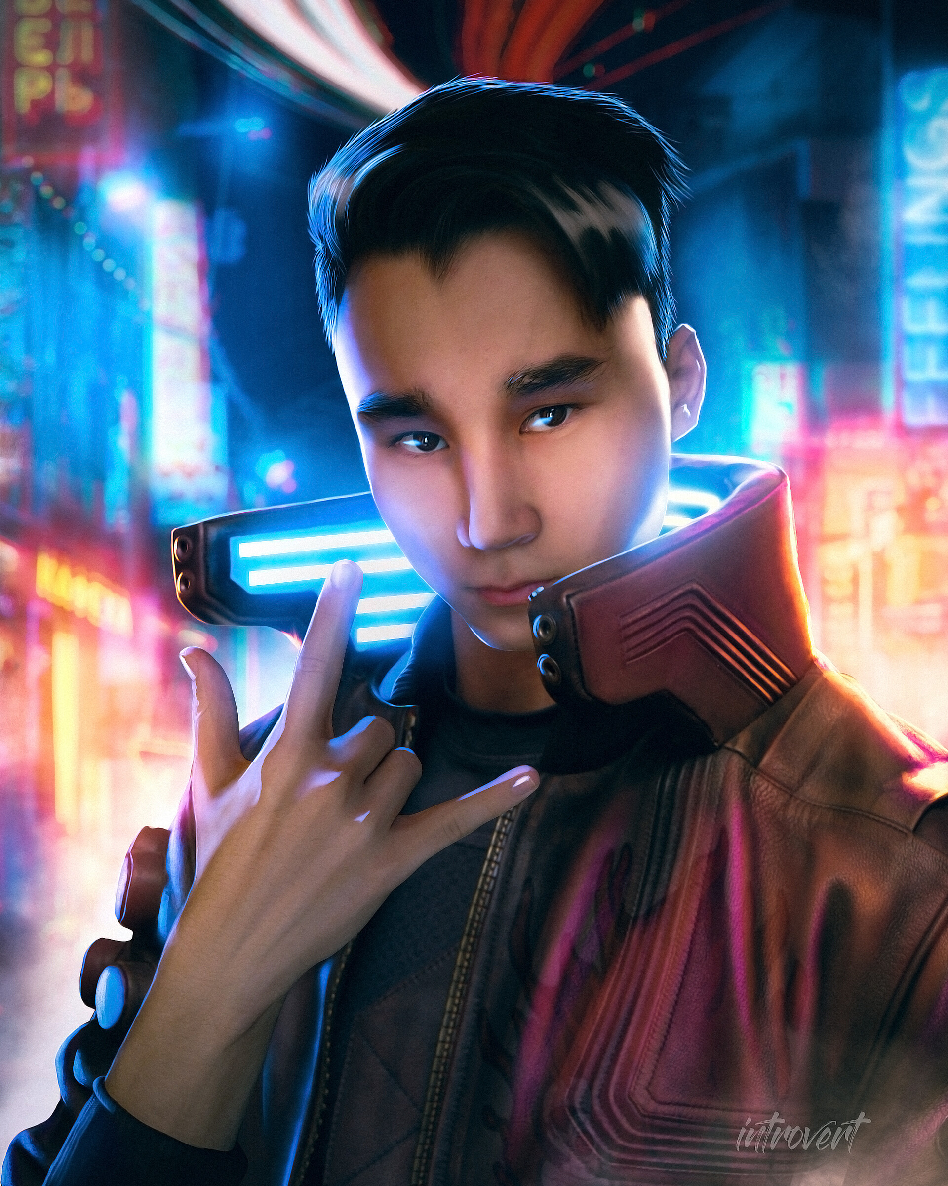 ArtStation - RUSSIAN CYBERPUNK 2077