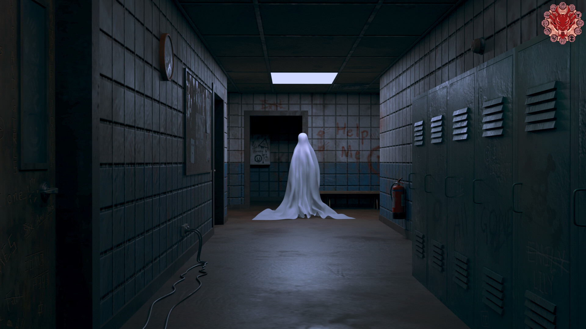 ArtStation - School Ghost