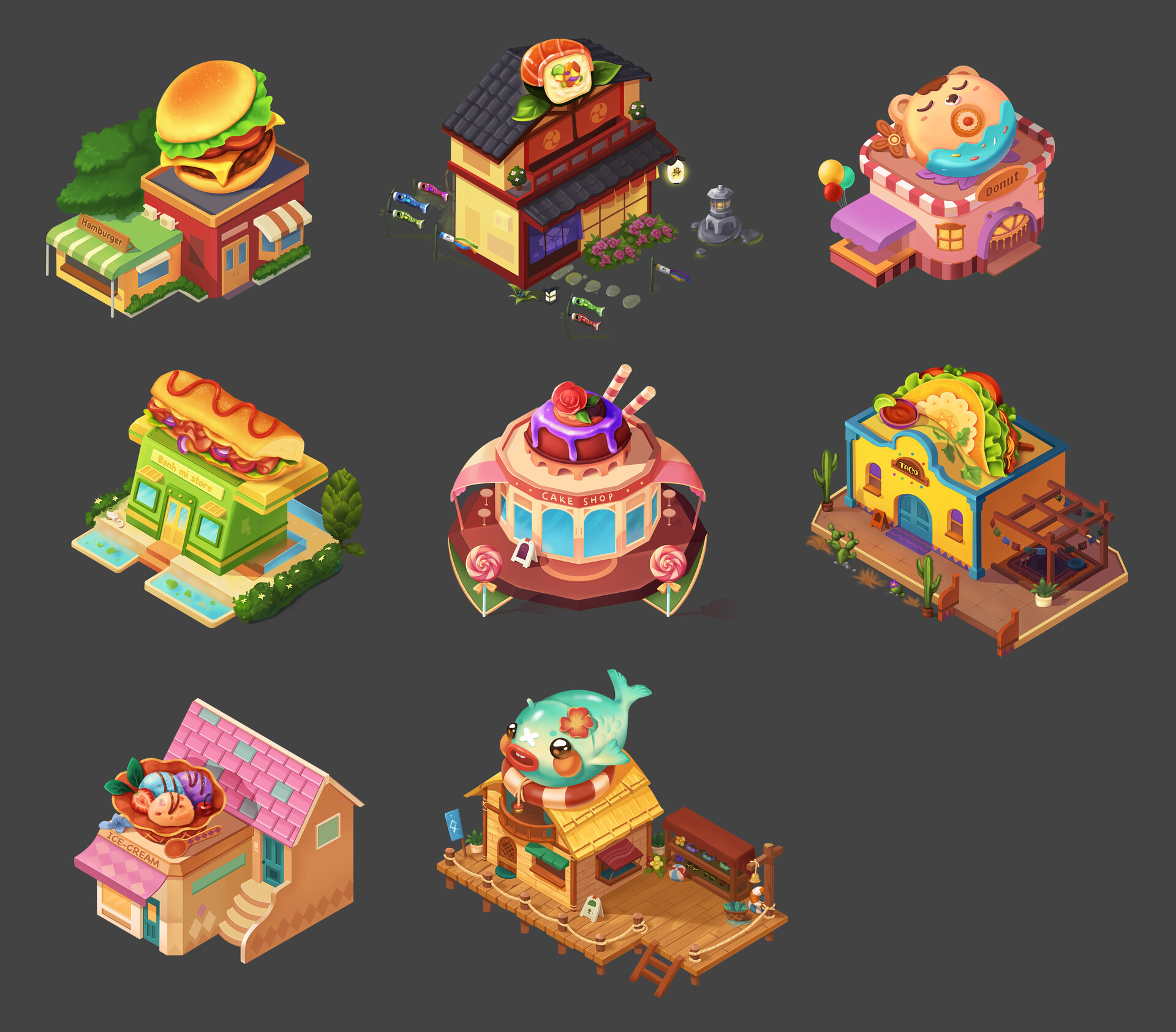 ArtStation - Cooking House